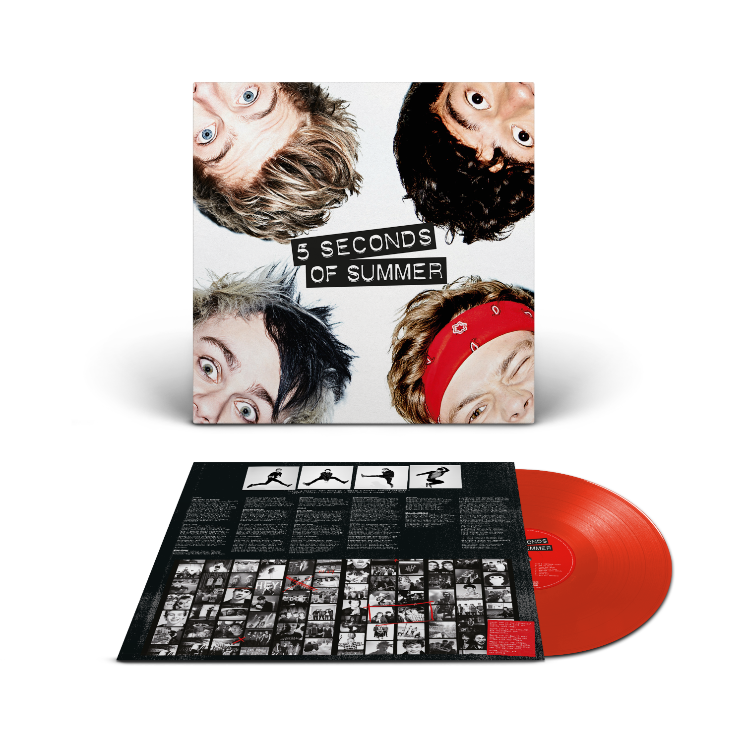 5 Seconds Of Summer - 5 Seconds Of Summer (10 Year Anniversary): Red Vinyl LP - Sound of Vinyl