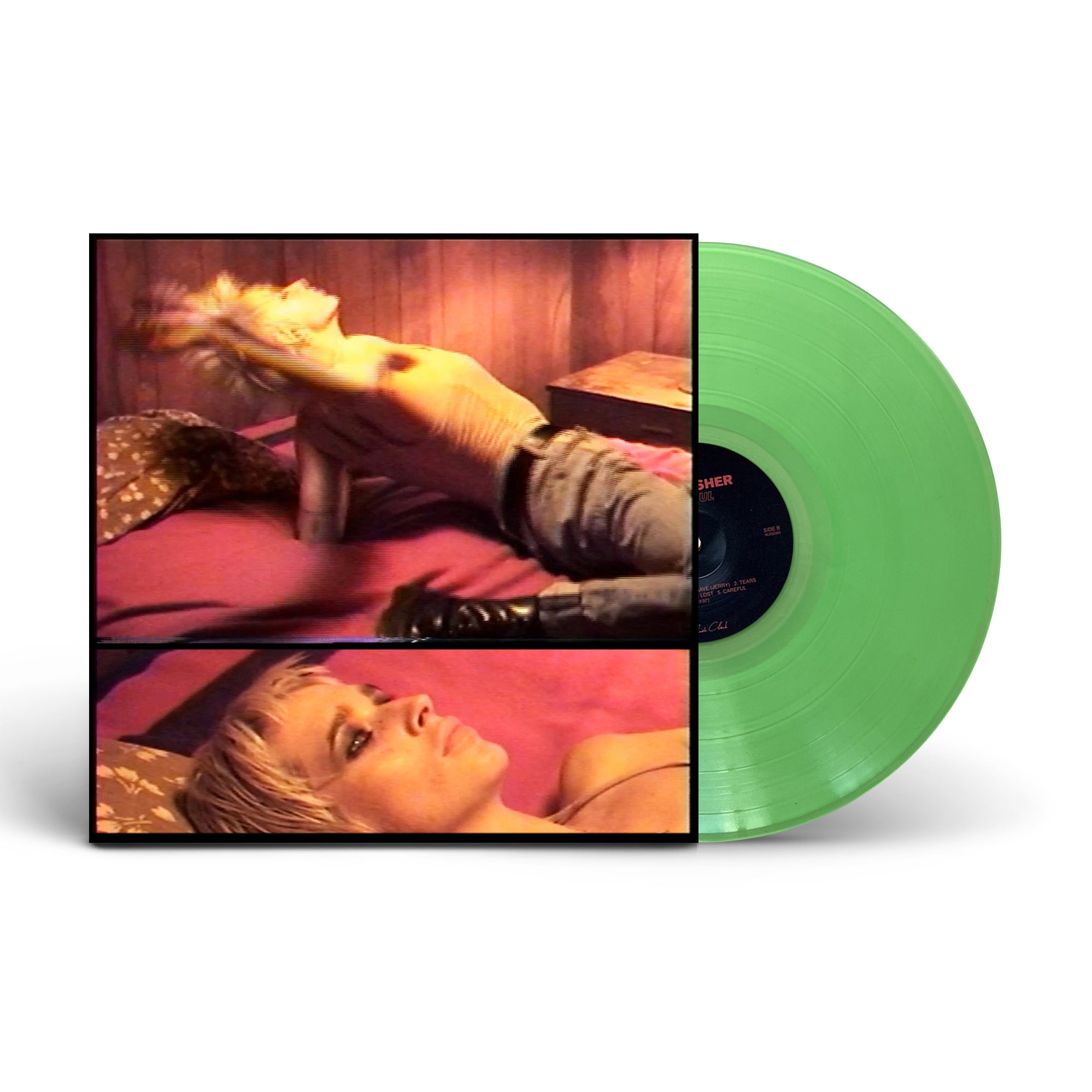 Boy Harsher - Careful: Limited 'Clear Fluo' Green Vinyl LP - Sound of Vinyl