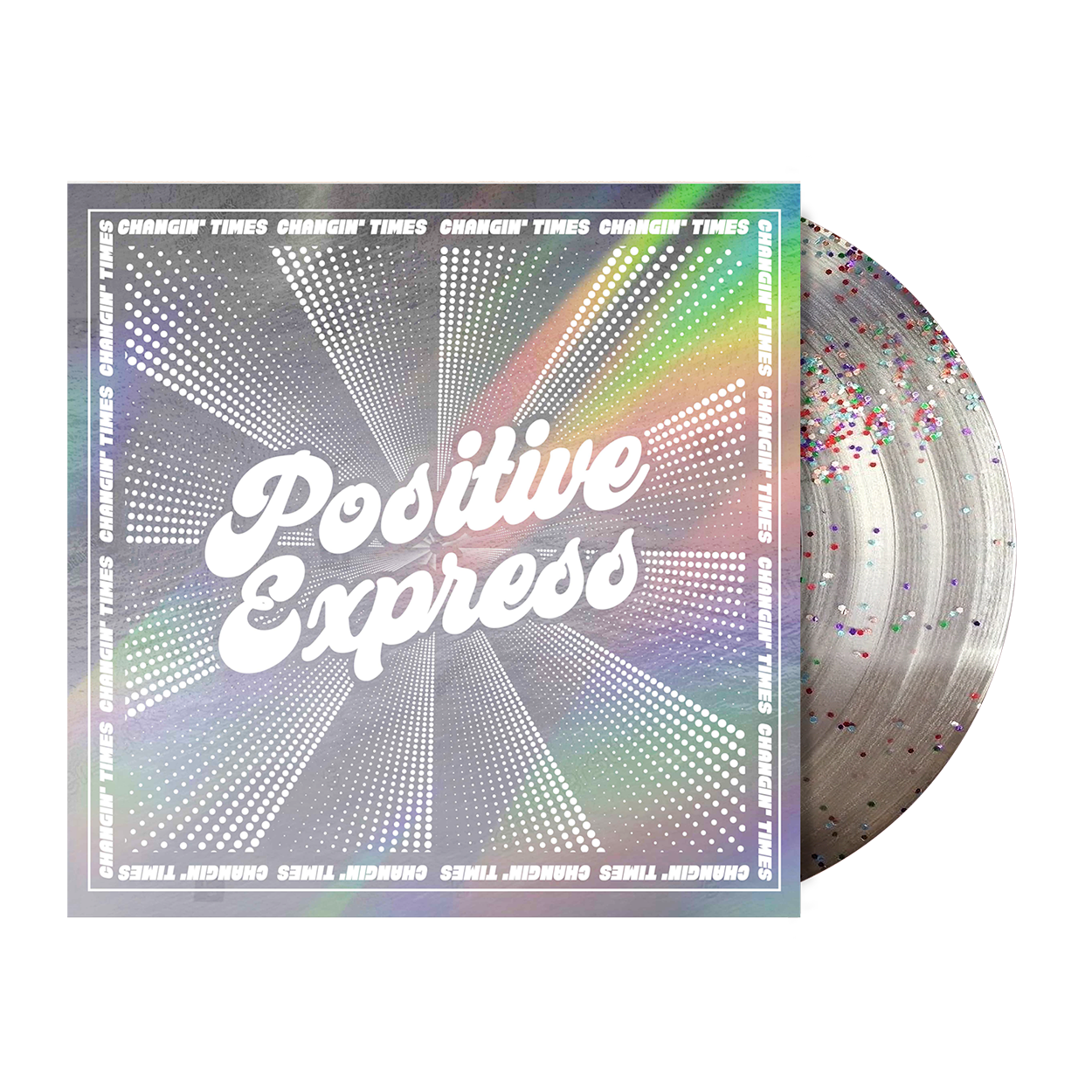 Positive Express - Changin' Times: Platinum Colour Vinyl LP [RSD 2025] - The Sound of Vinyl