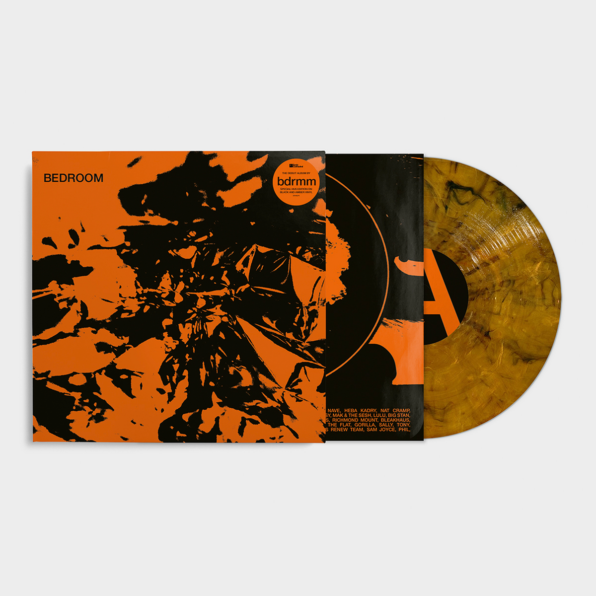 bdrmm - Bedroom (HU5 Edition): Black & Amber Vinyl LP - The Sound of Vinyl