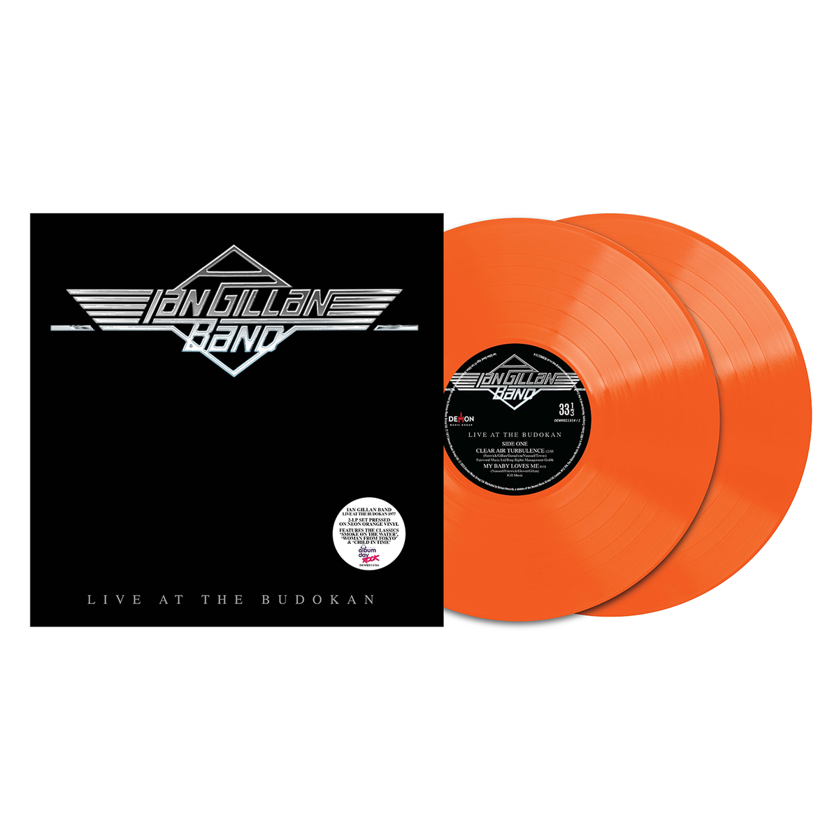 Ian Gillan Band - Live At The Budokan: Neon Orange Vinyl 2LP [NAD 2025 ...