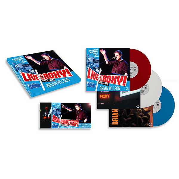 Brian Wilson - Live At The Roxy Theatre: Red, White & Blue 3LP Box Set ...