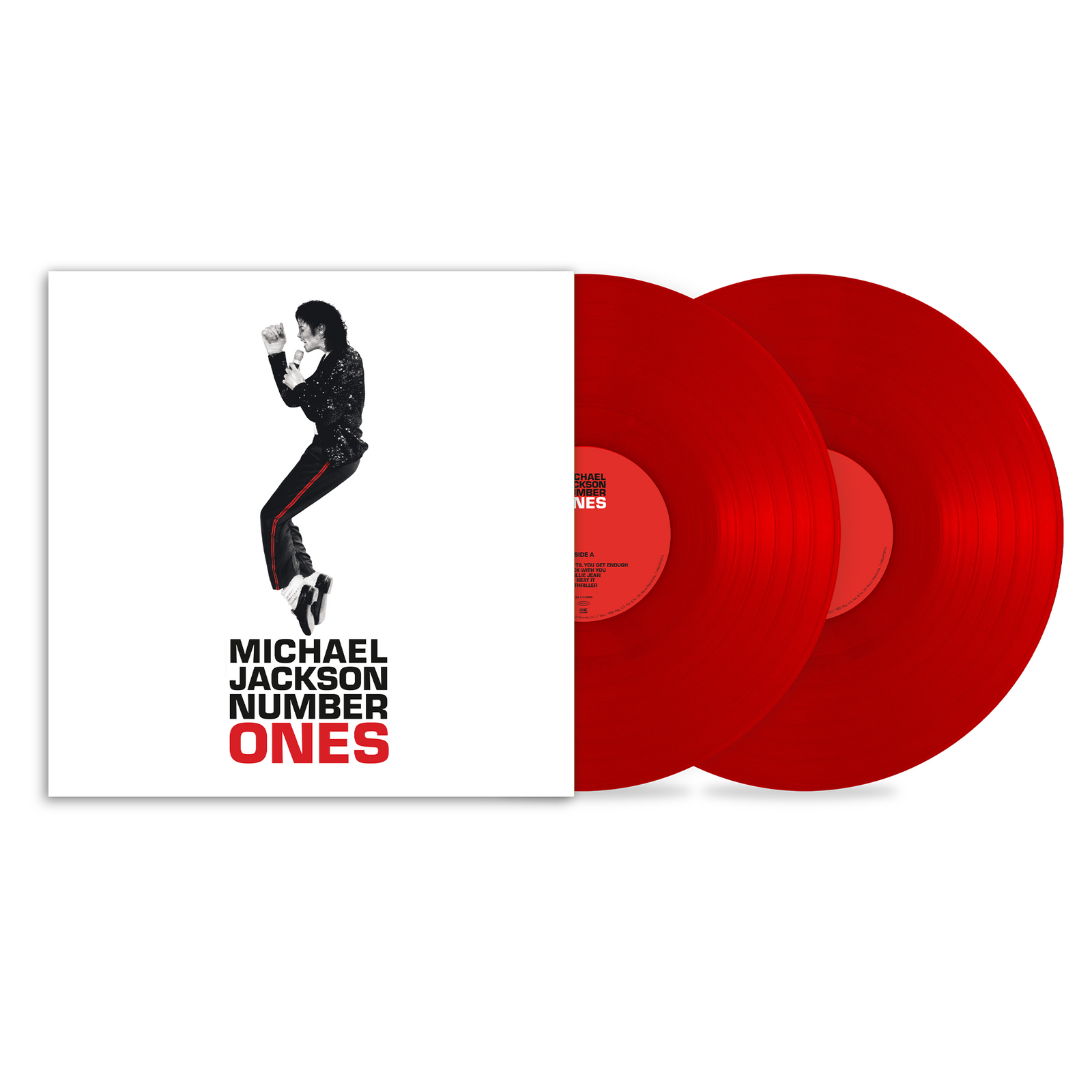 Michael Jackson - Number Ones: Red Vinyl 2LP - The Sound of Vinyl