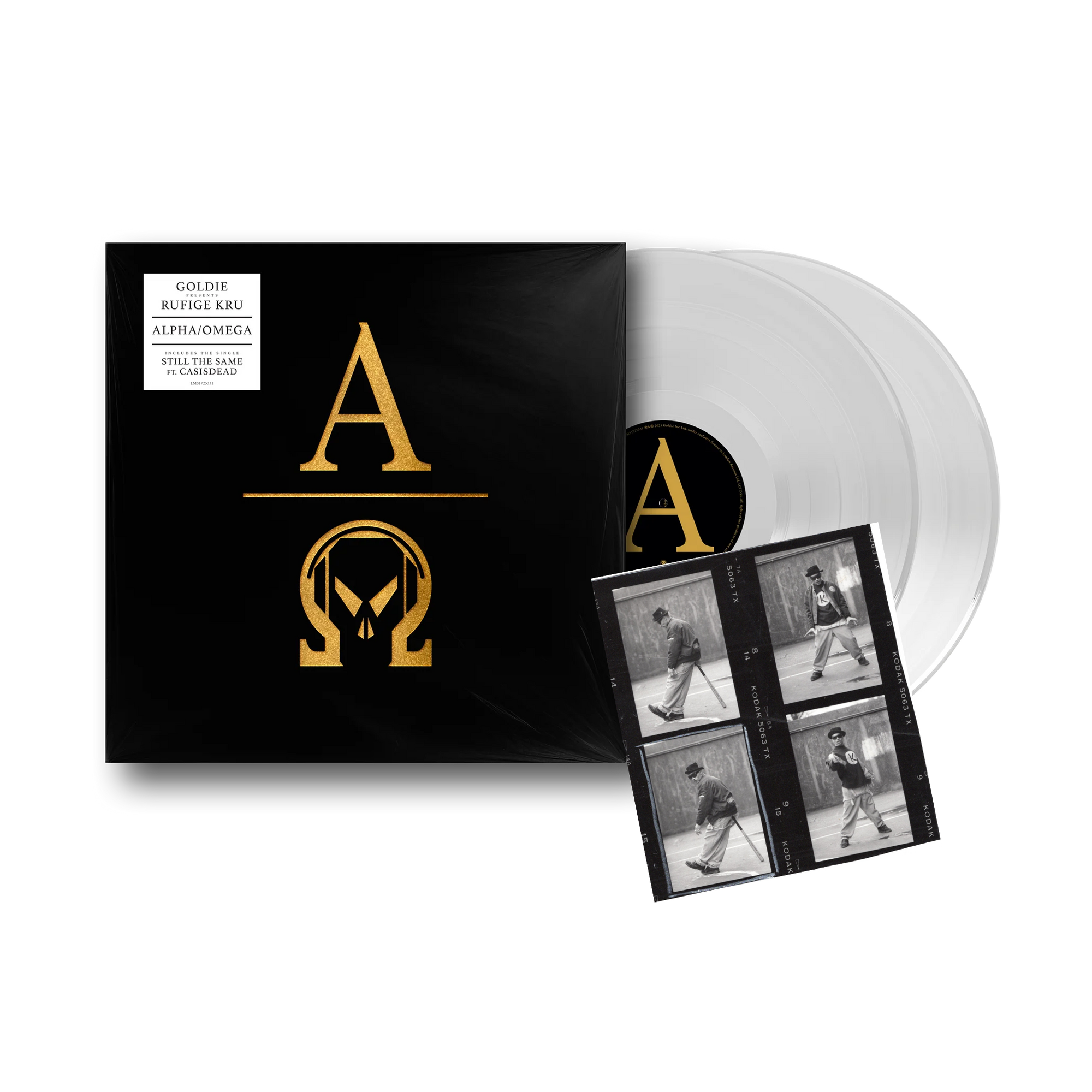 Alpha Omega: White Vinyl 2LP & Exclusive Print Signed By Goldie - The ...