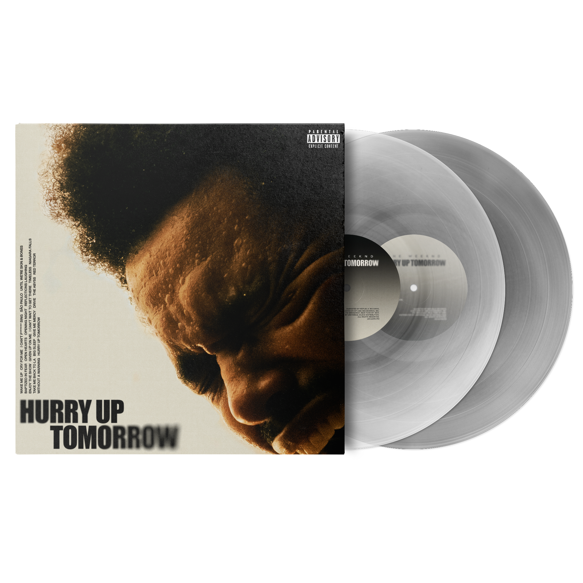 The Weeknd - Hurry Up Tomorrow (Complete Edition) Clear Vinyl 2LP ...