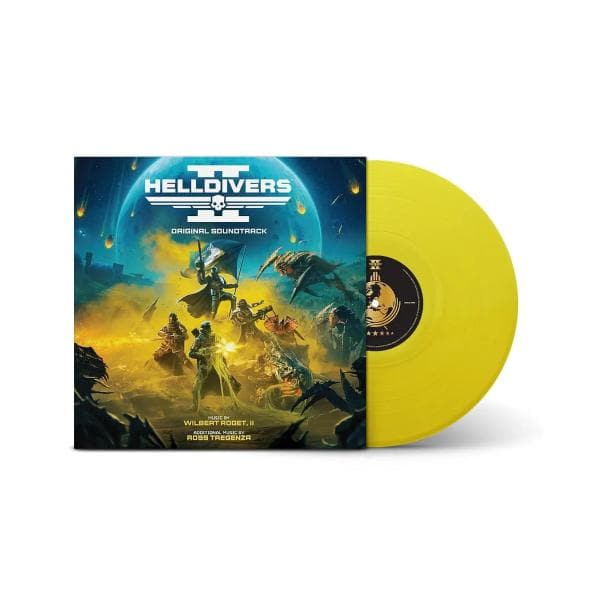 Wilbert Roget & II - Helldivers 2: Limited Yellow Vinyl LP - The Sound ...
