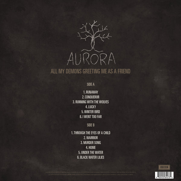 AURORA - All My Demons Greeting Me As A Friend: Colour Vinyl LP - The ...