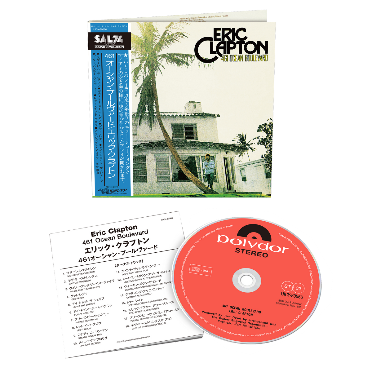 Eric Clapton - 461 Ocean Boulevard: Japanese SHM-CD - The Sound of Vinyl