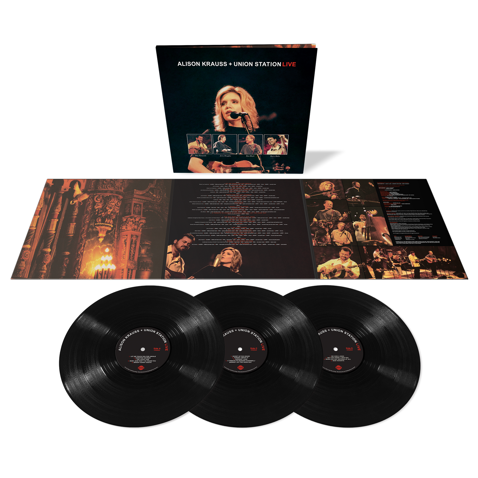 Alison Krauss & Union Station - Live: Gatefold Vinyl 3LP - The Sound of ...