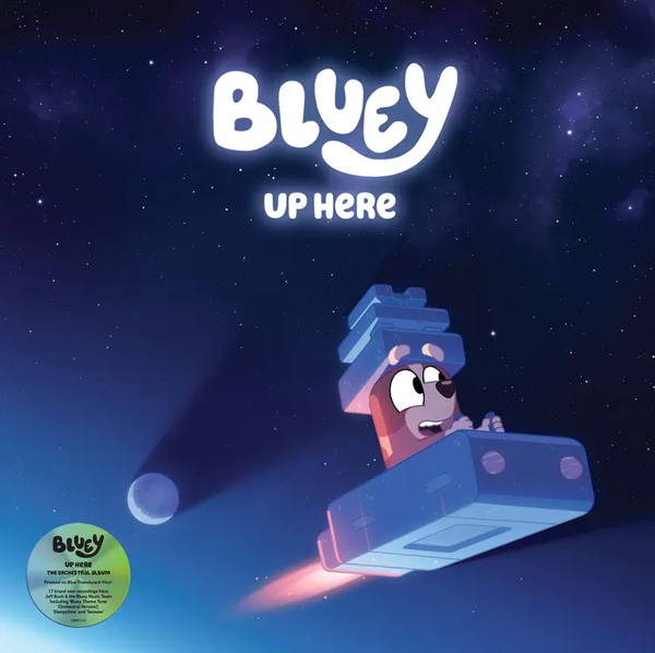 Bluey - Up Here: 140g Translucent Blue Vinyl LP - The Sound of Vinyl