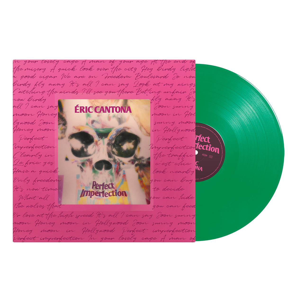 Eric Cantona - Perfect Imperfection: Green Vinyl LP (Signed) - The ...