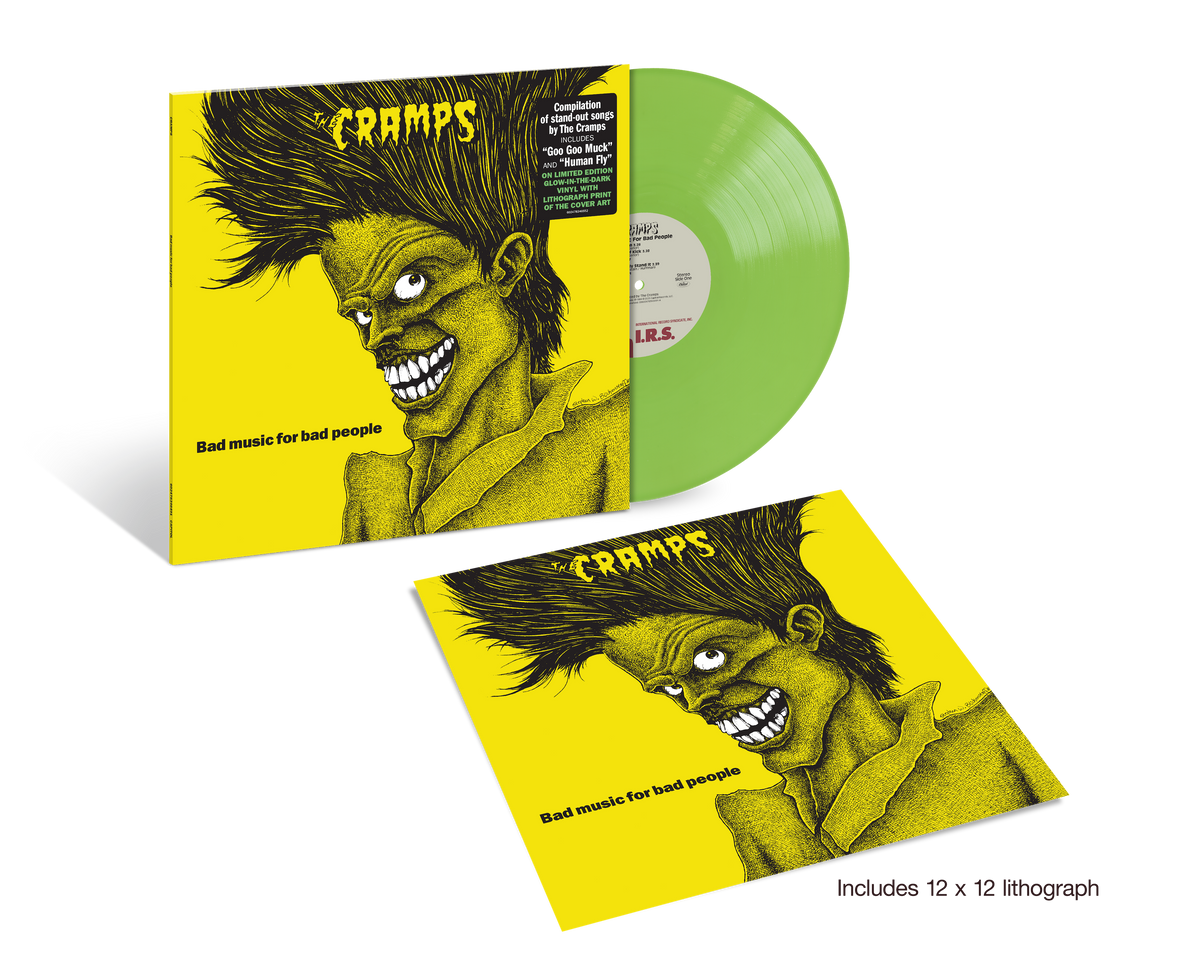 The Cramps - Bad Music For Bad People: Exclusive Glow In The Dark Vinyl ...