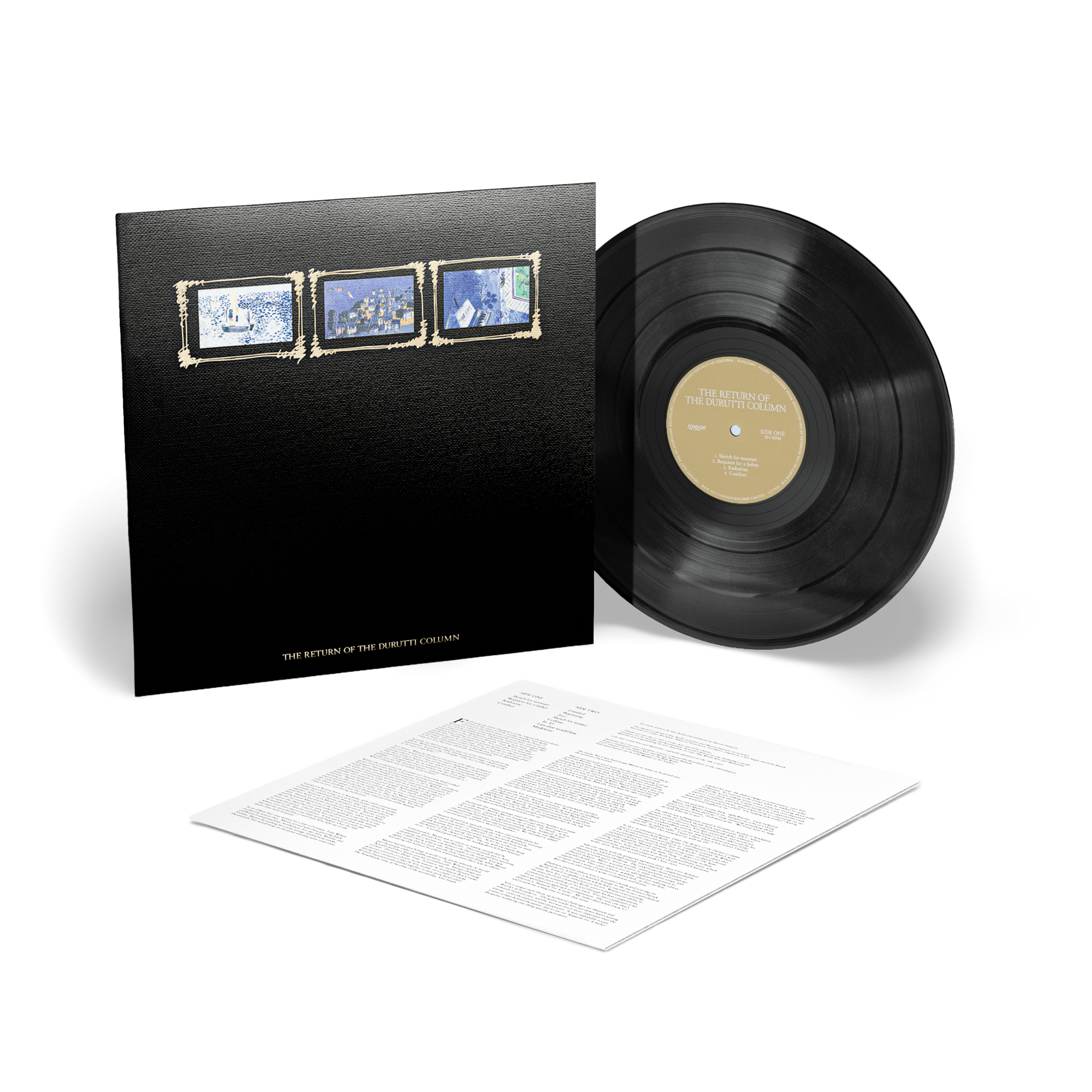 The Durutti Column - The Return of The Durutti Column: Black Vinyl LP ...