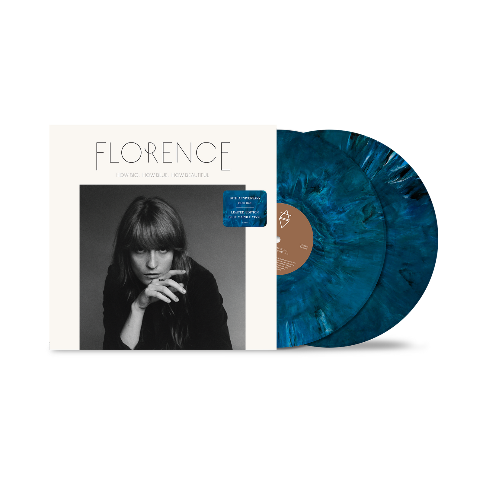 Florence + The Machine - How Big, How Blue, How Beautiful 10th Anniversary Edition Vinyl 2LP ...
