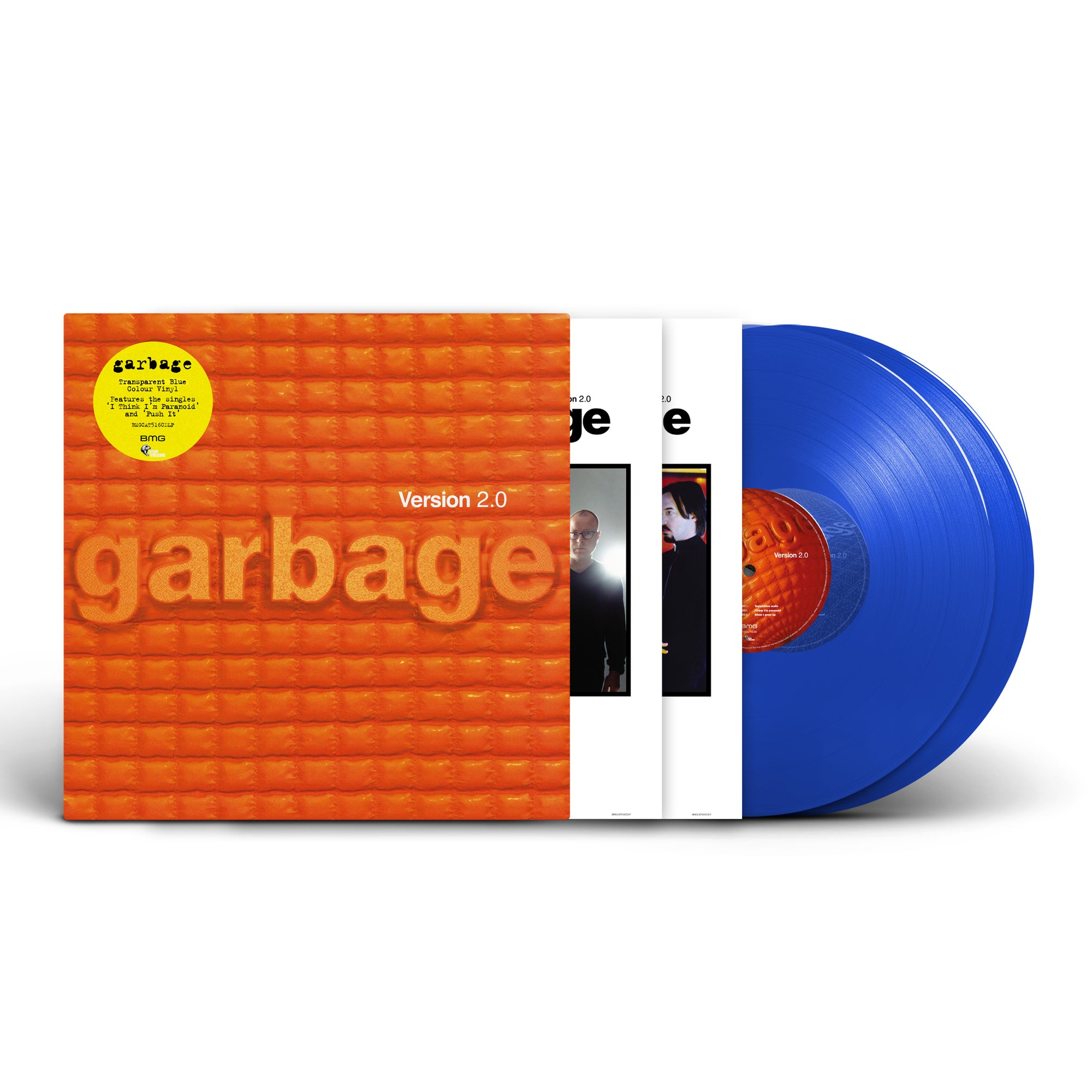 Garbage - Version 2.0: Limited Blue Vinyl 2LP - Sound of Vinyl