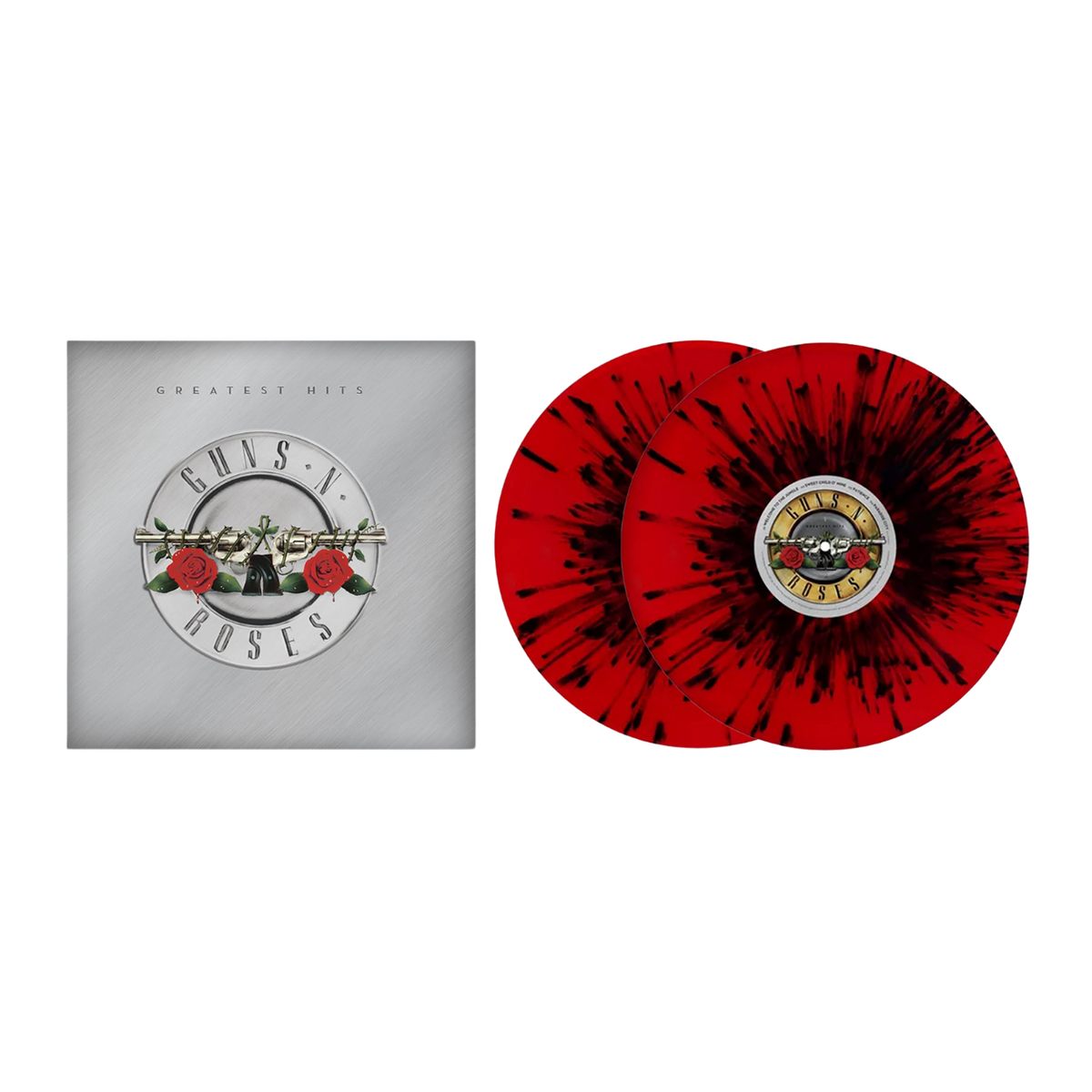 Guns N' Roses - Greatest Hits: Limited Edition Red & Black Splatter ...