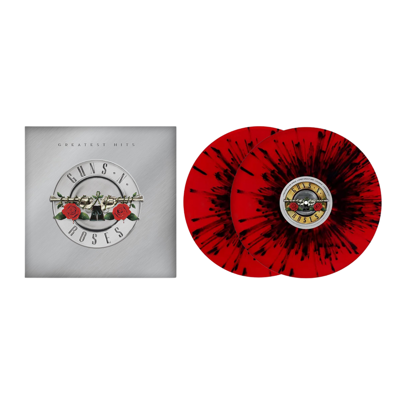Guns N' Roses - Greatest Hits: Limited Edition Red & Black Splatter ...