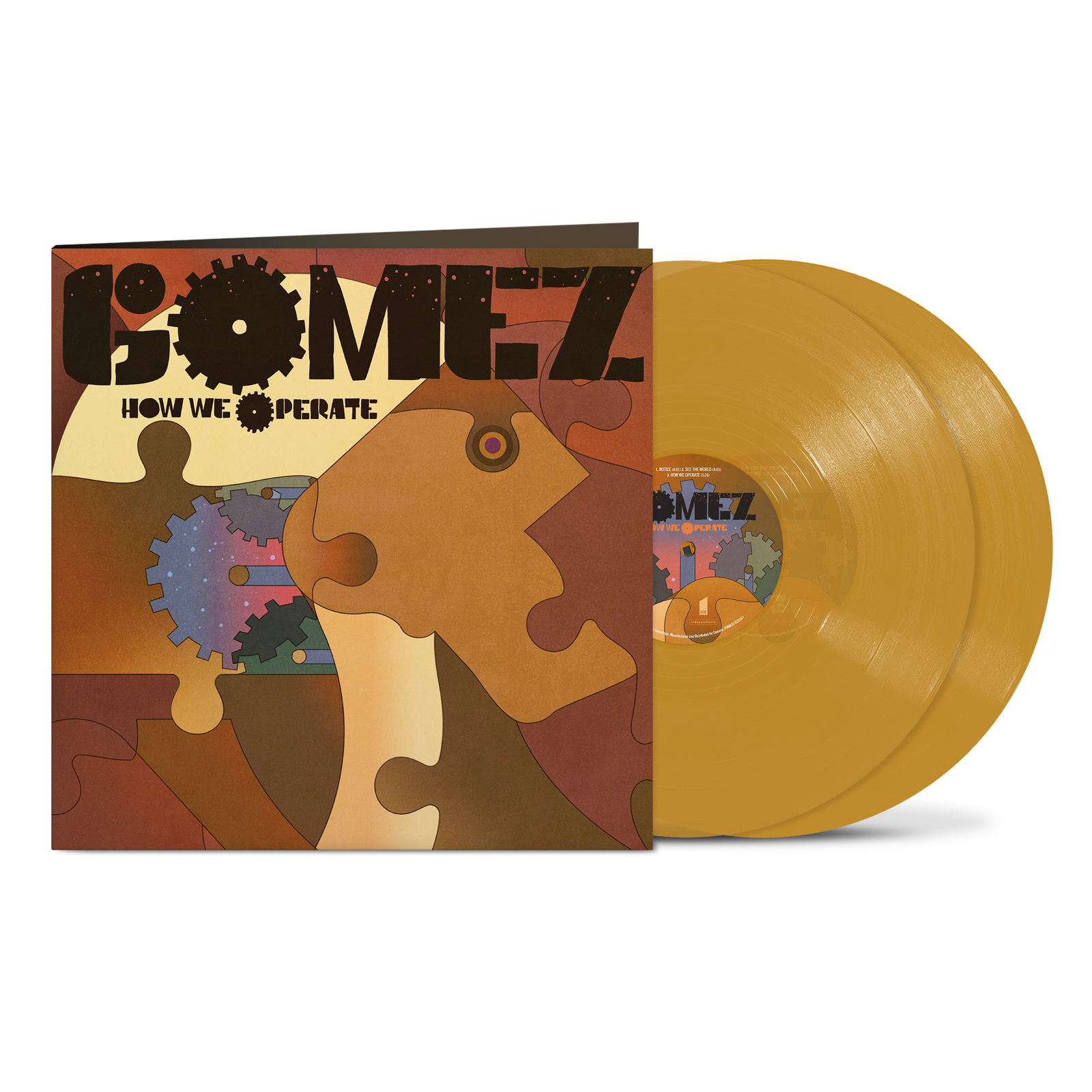 Gomez - How We Operate: Limited Translucent Amber Vinyl 2LP [NAD24 ...