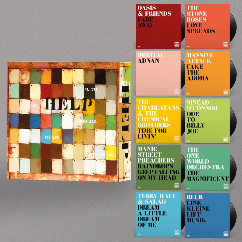 Various Artists - HELP 30th Anniversary: 10 x 7" Vinyl Box Set - The ...