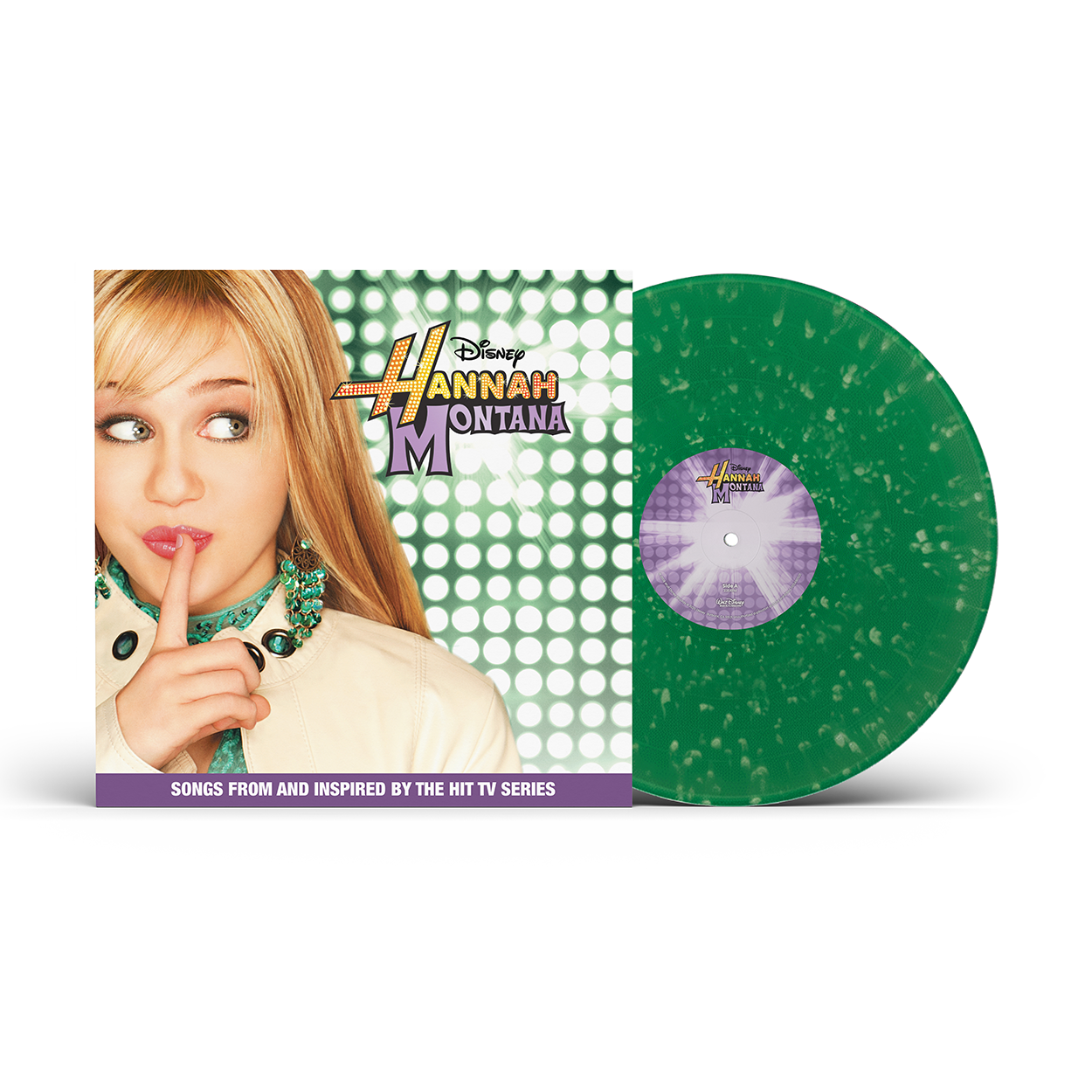 Hannah Montana - Hannah Montana: Green Splatter Vinyl LP - The Sound of ...