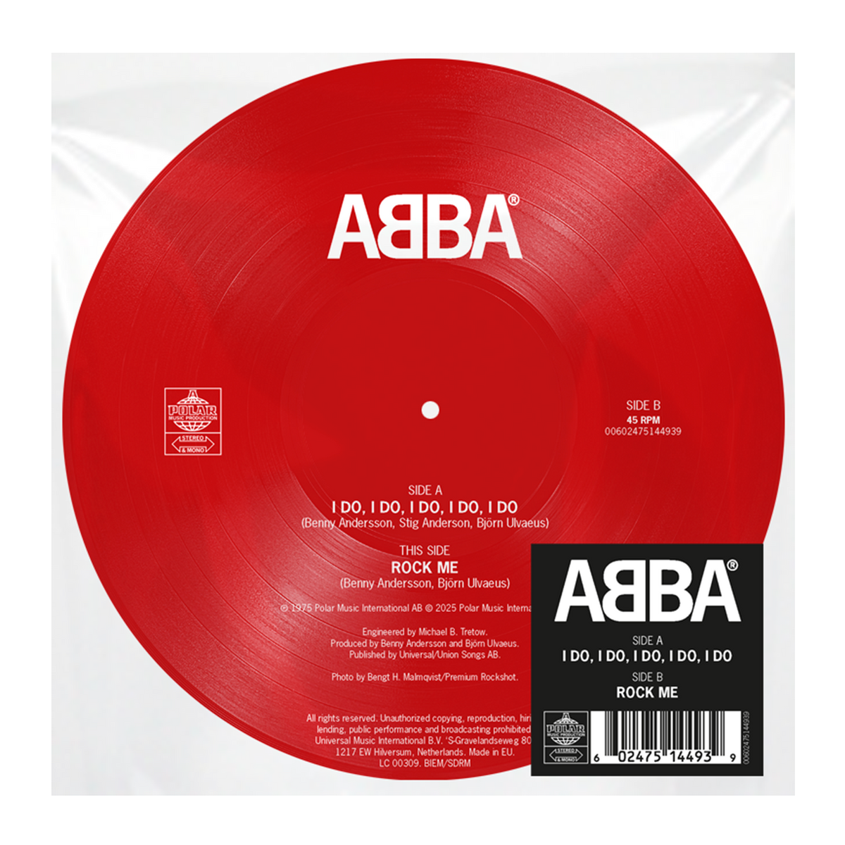 ABBA - I Do, I Do, I Do, I Do, I Do / Rock Me: 7" Picture Disc - The ...