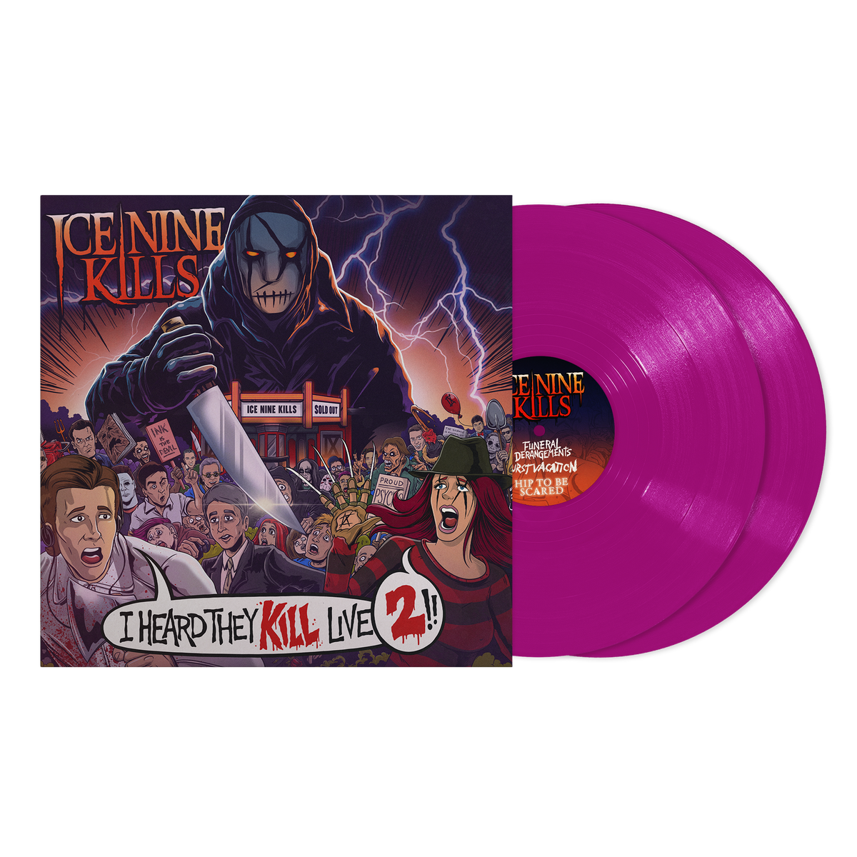 Ice Nine Kills - I HEARD THEY KILL LIVE 2: Violet Vinyl 2LP - The Sound ...