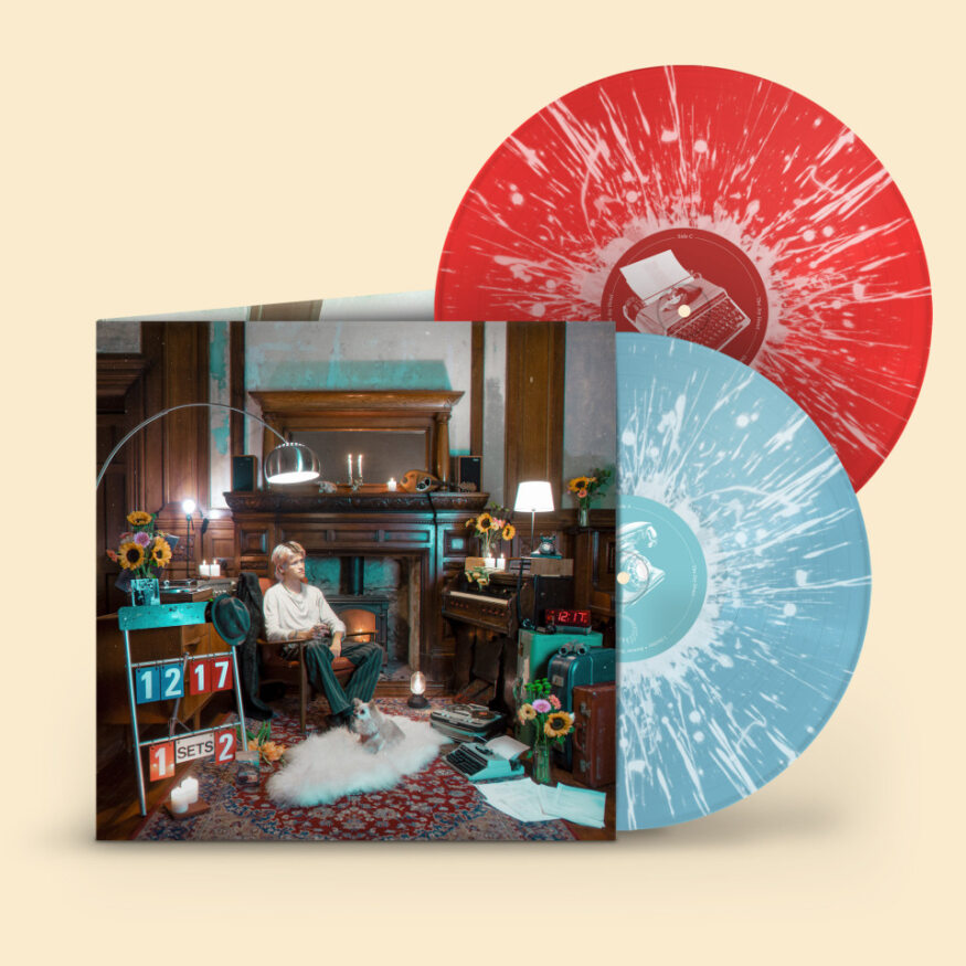The Joy Hotel - Ceremony: Limited Blue / Red with White Splatter Vinyl ...