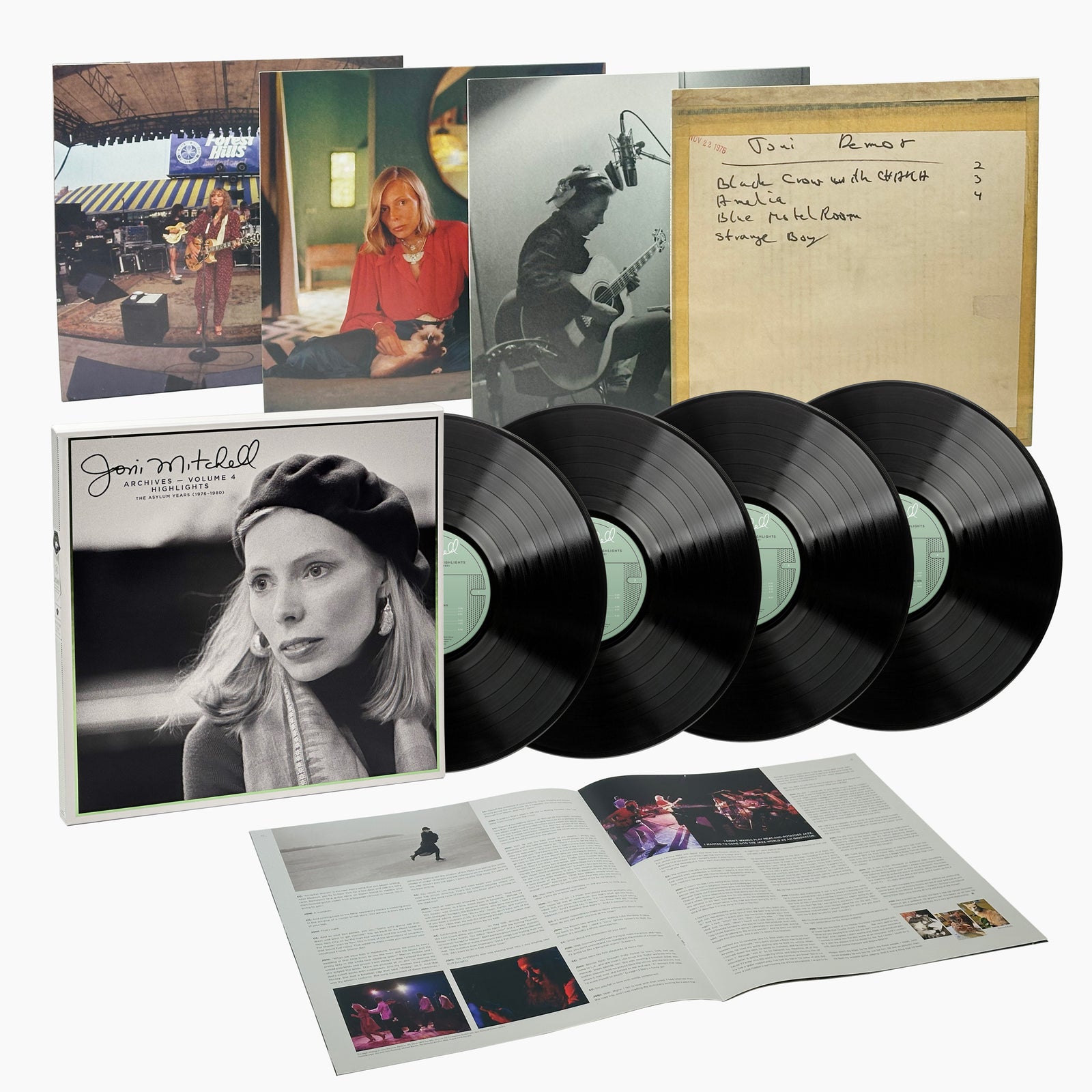 Joni Mitchell - Archives, Vol. 4 - The Asylum Years (1976-1980): Vinyl ...