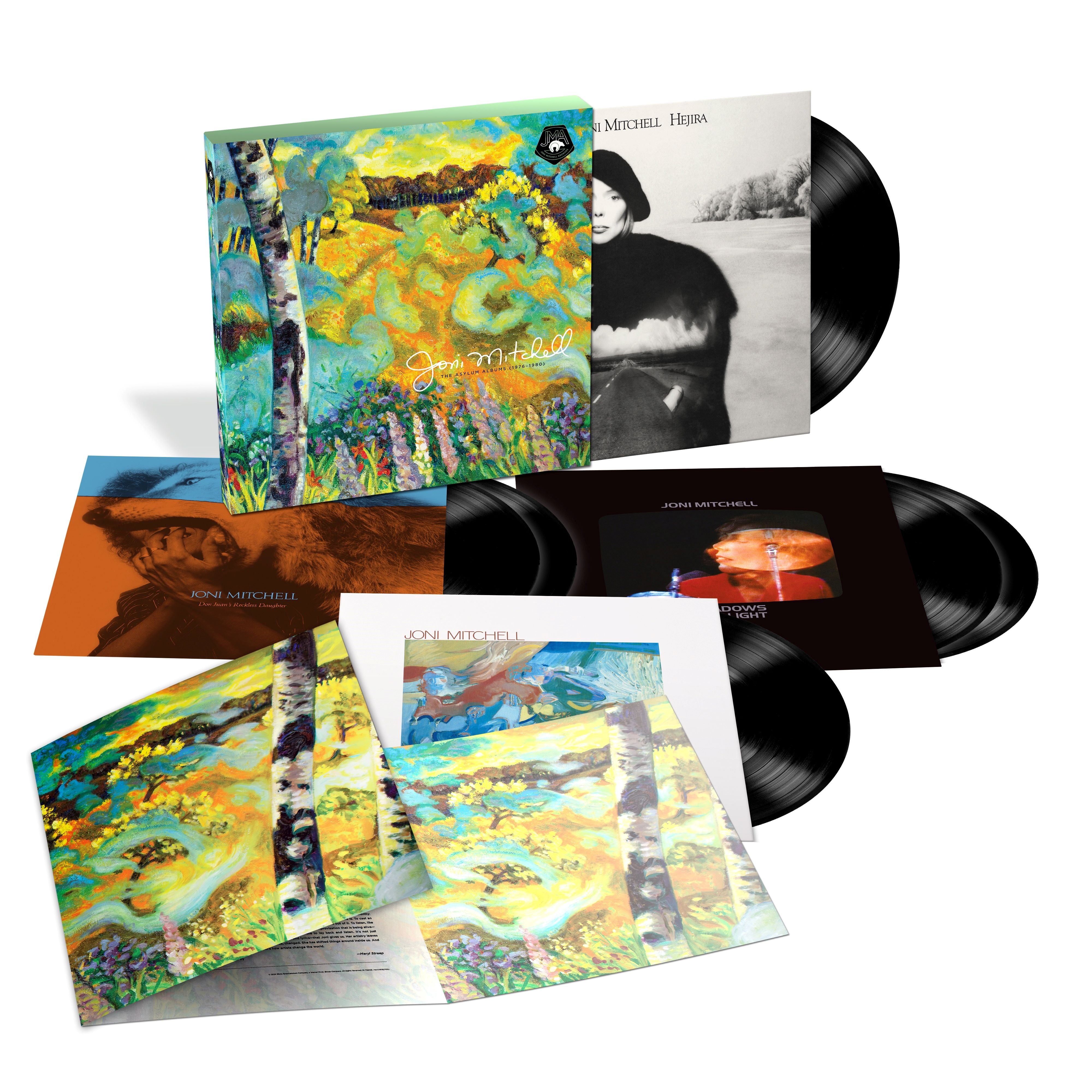 Joni Mitchell The Asylum Albums 1976 1980 Vinyl 6lp Box Set
