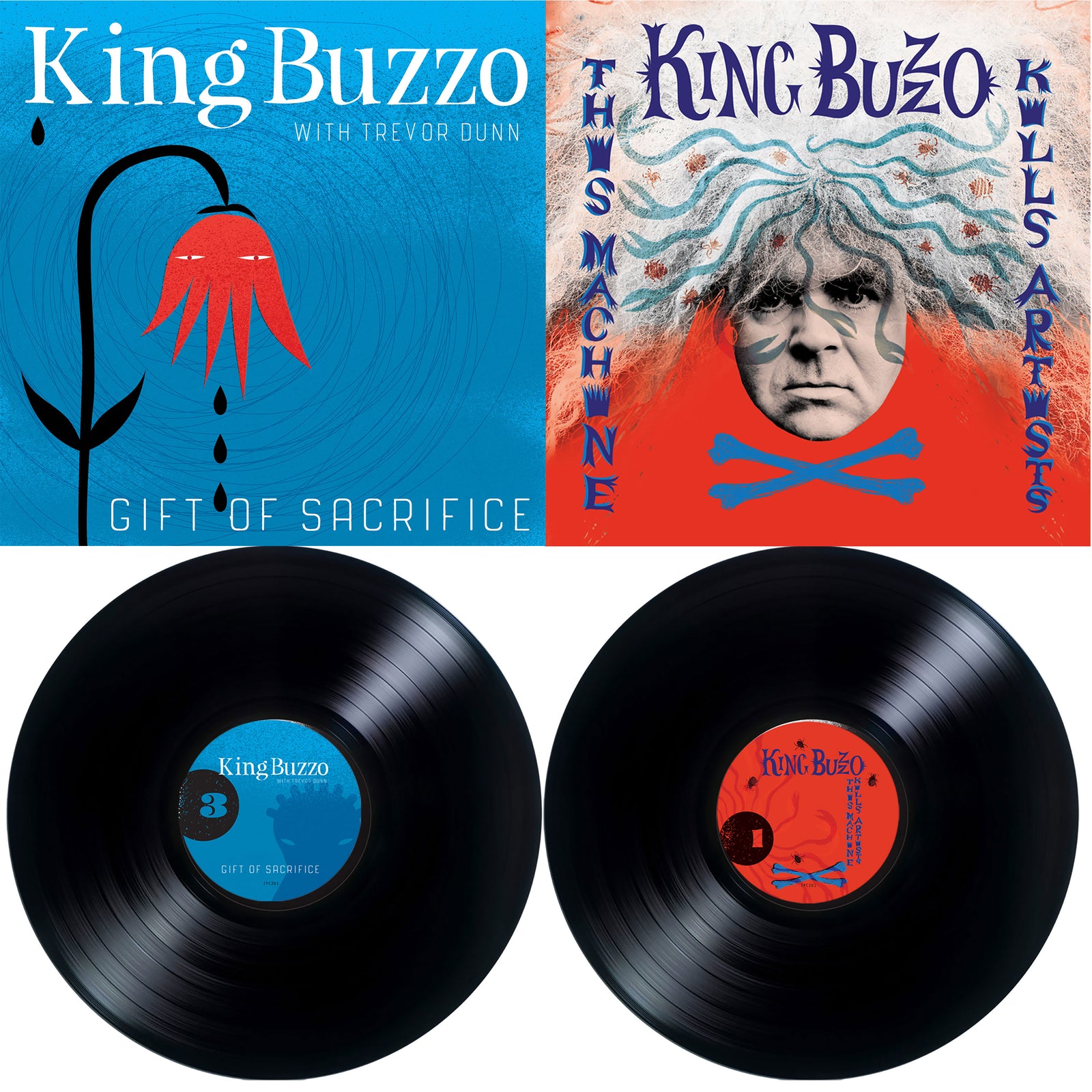 King Buzzo - This Machine Kills Artists + Gift Of Sacrifice: Vinyl 2LP - The Sound of Vinyl
