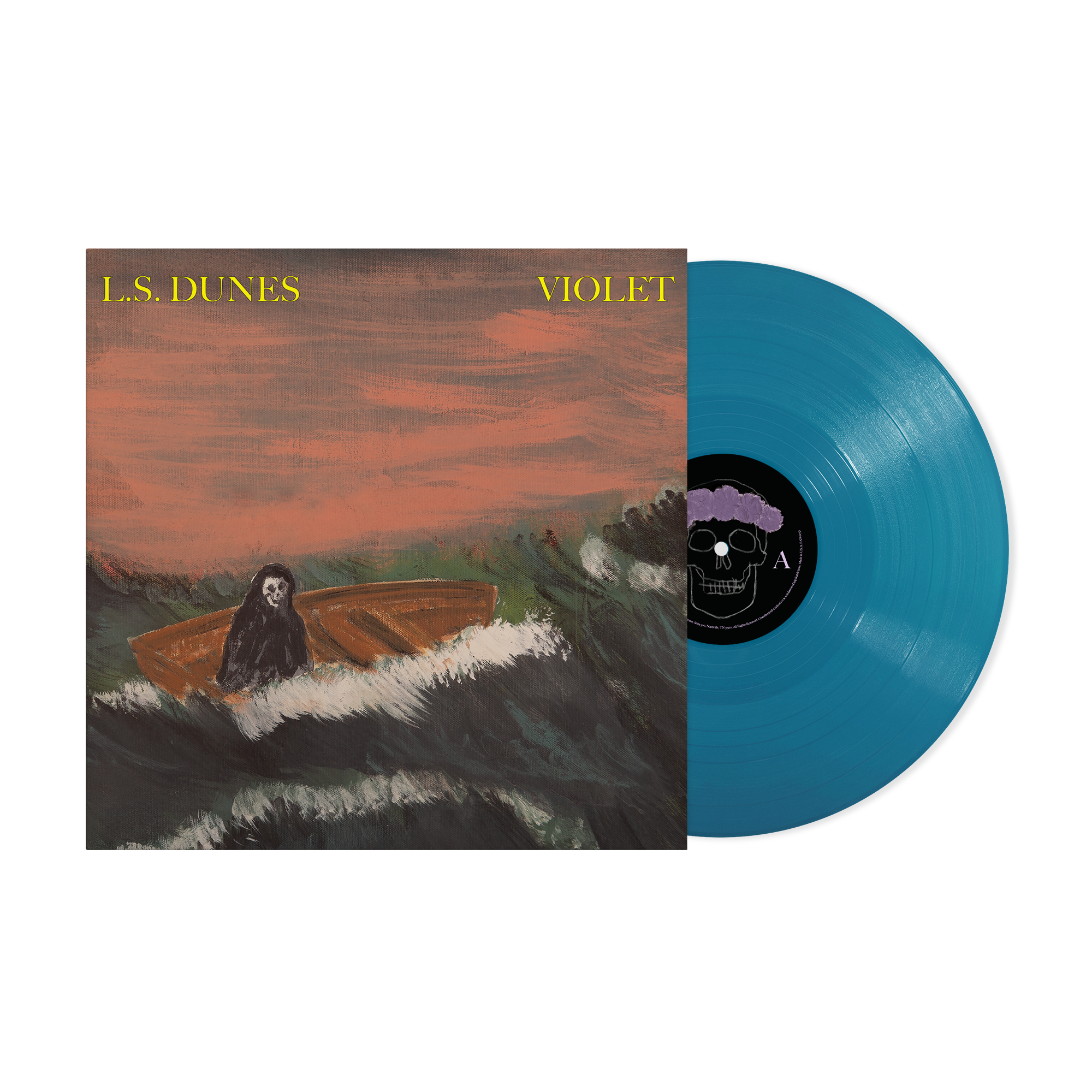 Violet: Opaque Sea Blue Vinyl LP & Exclusive Signed Print - The Sound ...