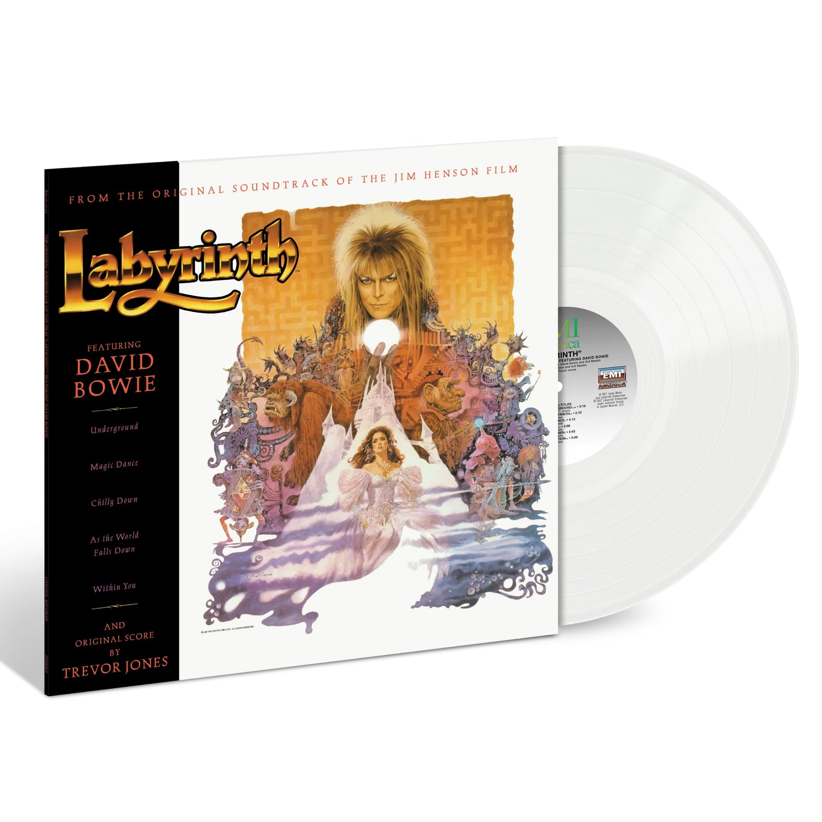 David Bowie - Labyrinth (40th Anniversary): Exclusive Crystal Vinyl LP ...