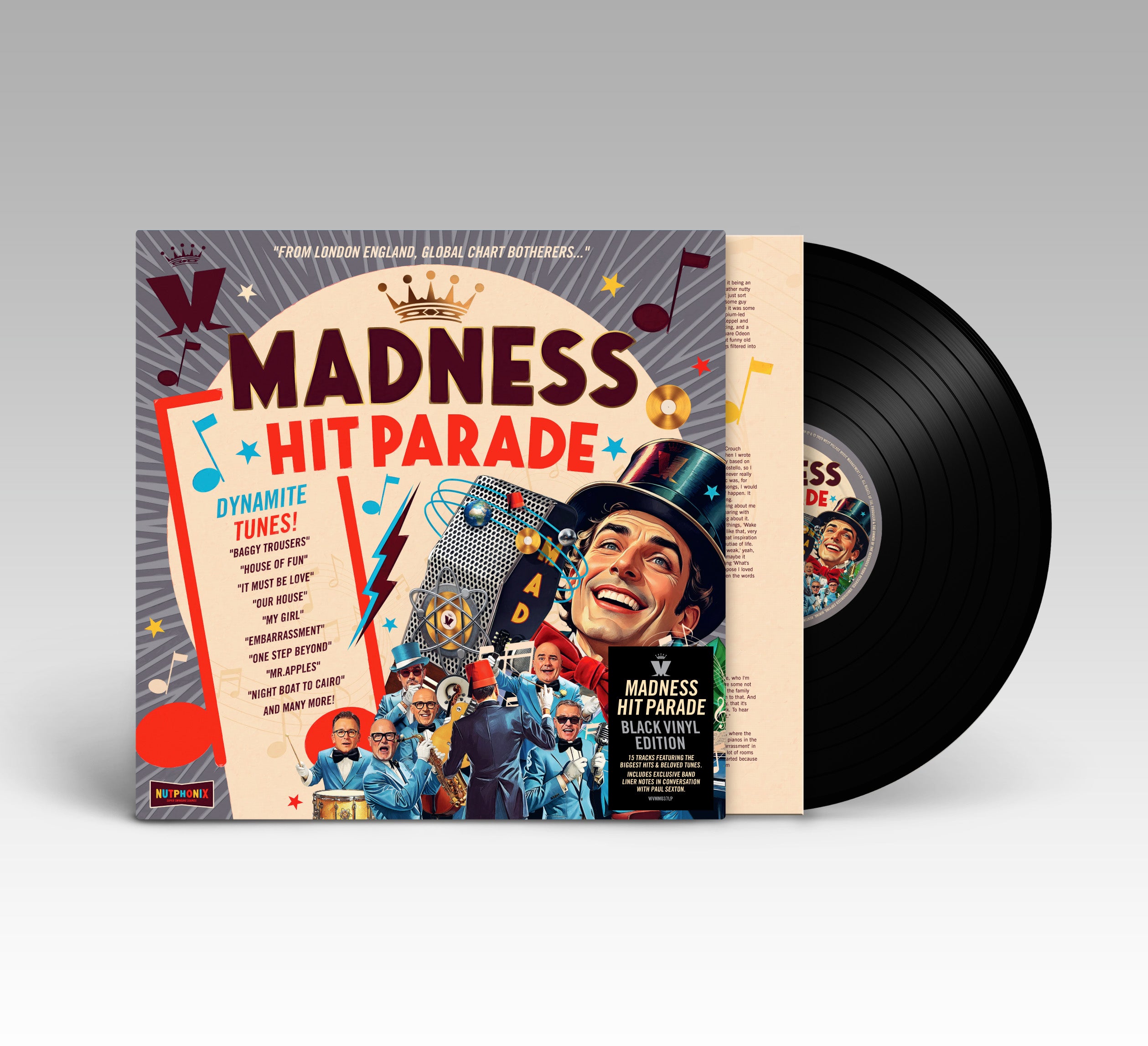 Madness - Hit Parade: Classic Edition Black Vinyl LP - The Sound of Vinyl