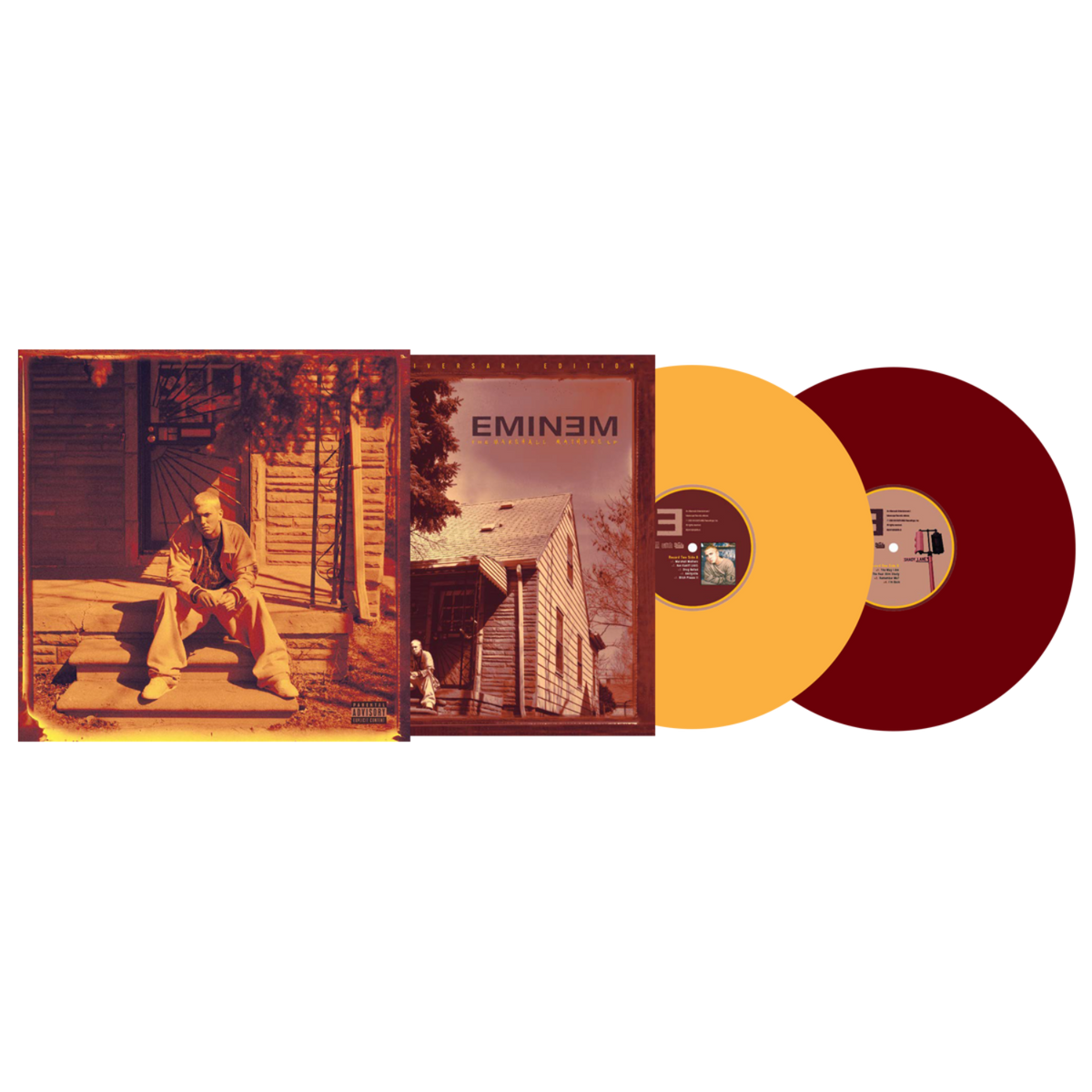 Eminem - The Marshall Mathers LP (25th Anniversary) (Red/Yellow Vinyl ...