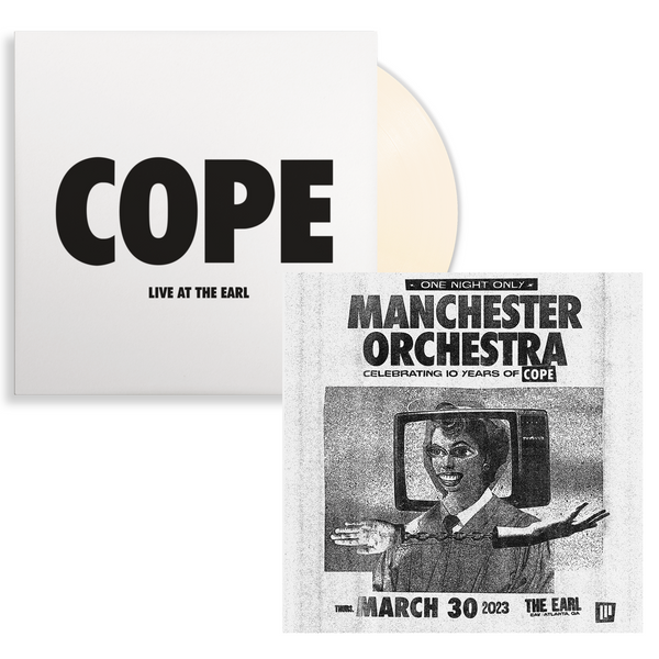 COPE - Live at The Earl: Limited 'Bone' Vinyl LP & Exclusive Print ...
