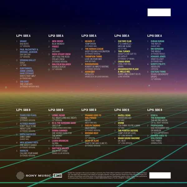 Various Artists - NOW Presents… 12” 80s: Volume Two: 1983 – 1984 (5LP ...