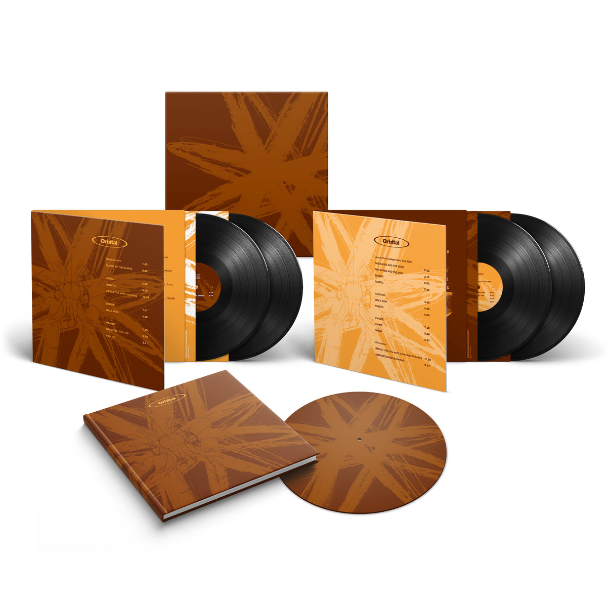 Orbital - Orbital (The Brown Album): Limited Edition 4LP Vinyl Box Set ...