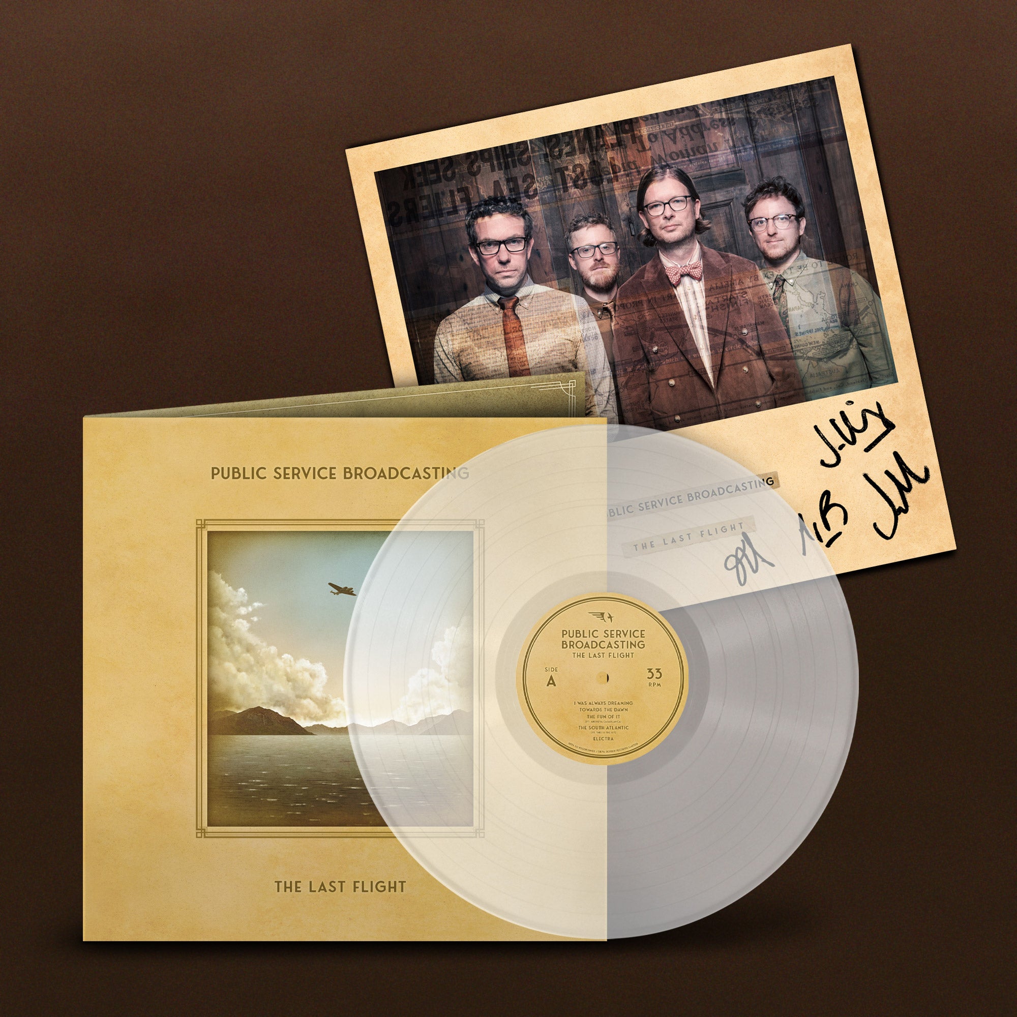 The Last Flight: Limited Clear Vinyl LP & Exclusive Signed Print - The ...