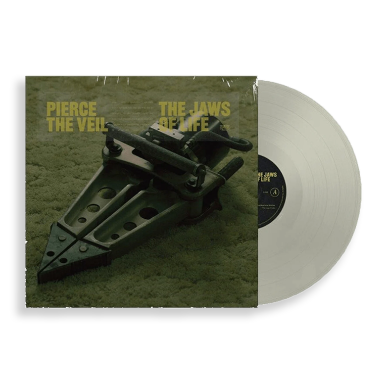 Pierce The Veil - The Jaws Of Life: Limited 'Natural' Vinyl LP + Signed ...