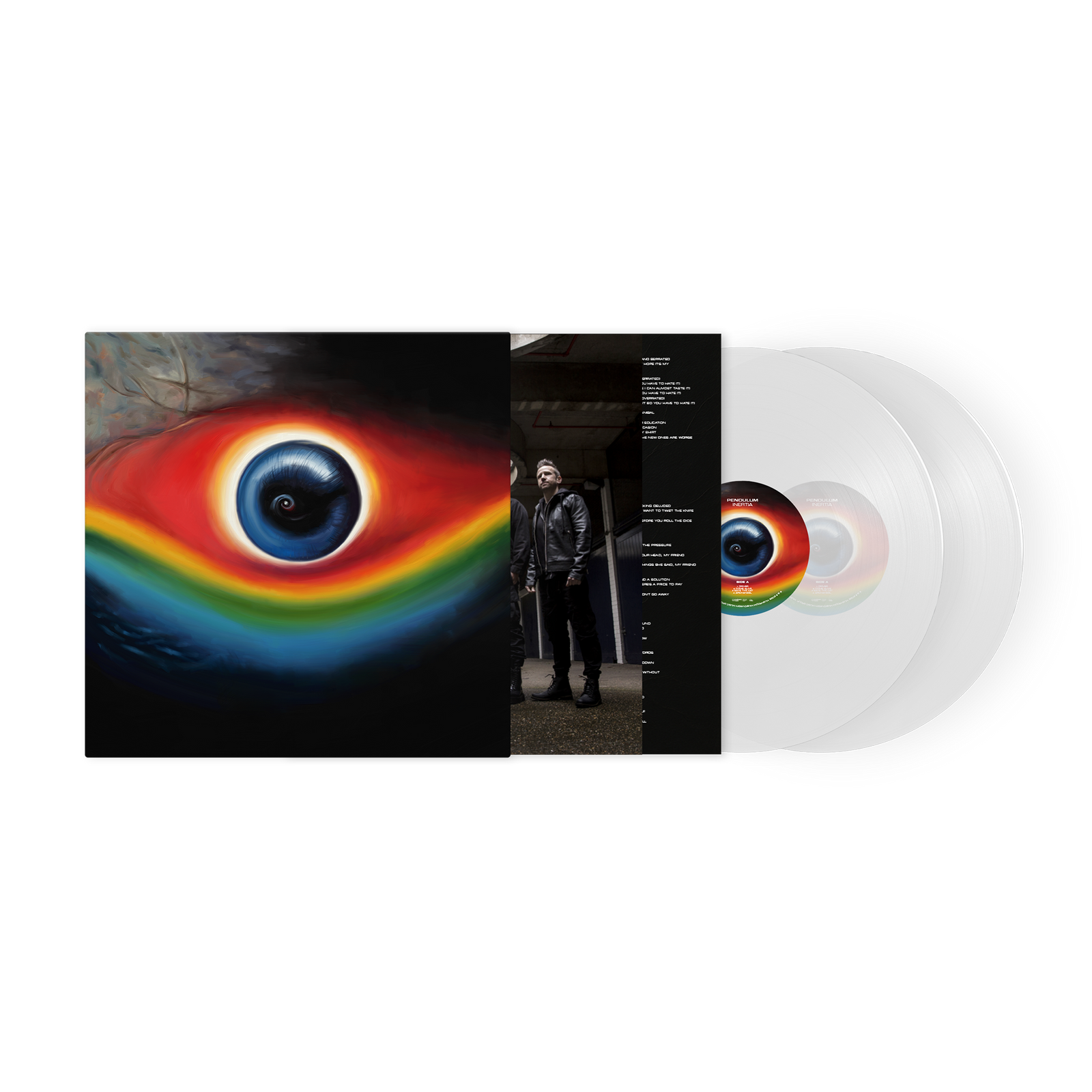 Pendulum - Inertia: Limited Edition Transparent White Vinyl 2LP ...