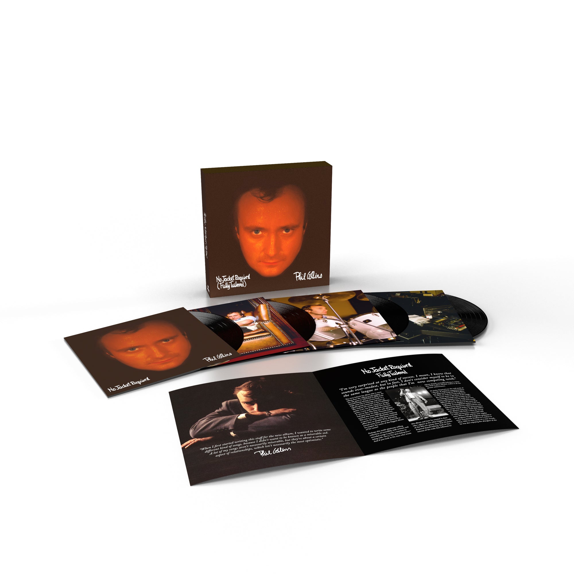 Phil Collins - No Jacket Required (Fully Tailored): Vinyl 4LP Box Set ...