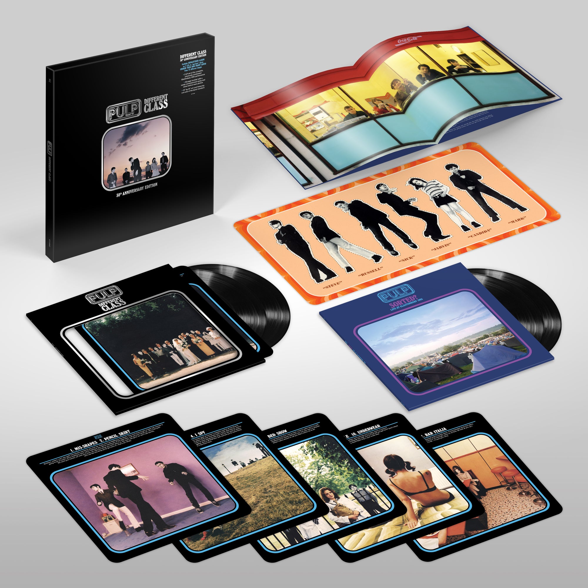 Pulp - Different Class: 4LP Vinyl - The Sound of Vinyl