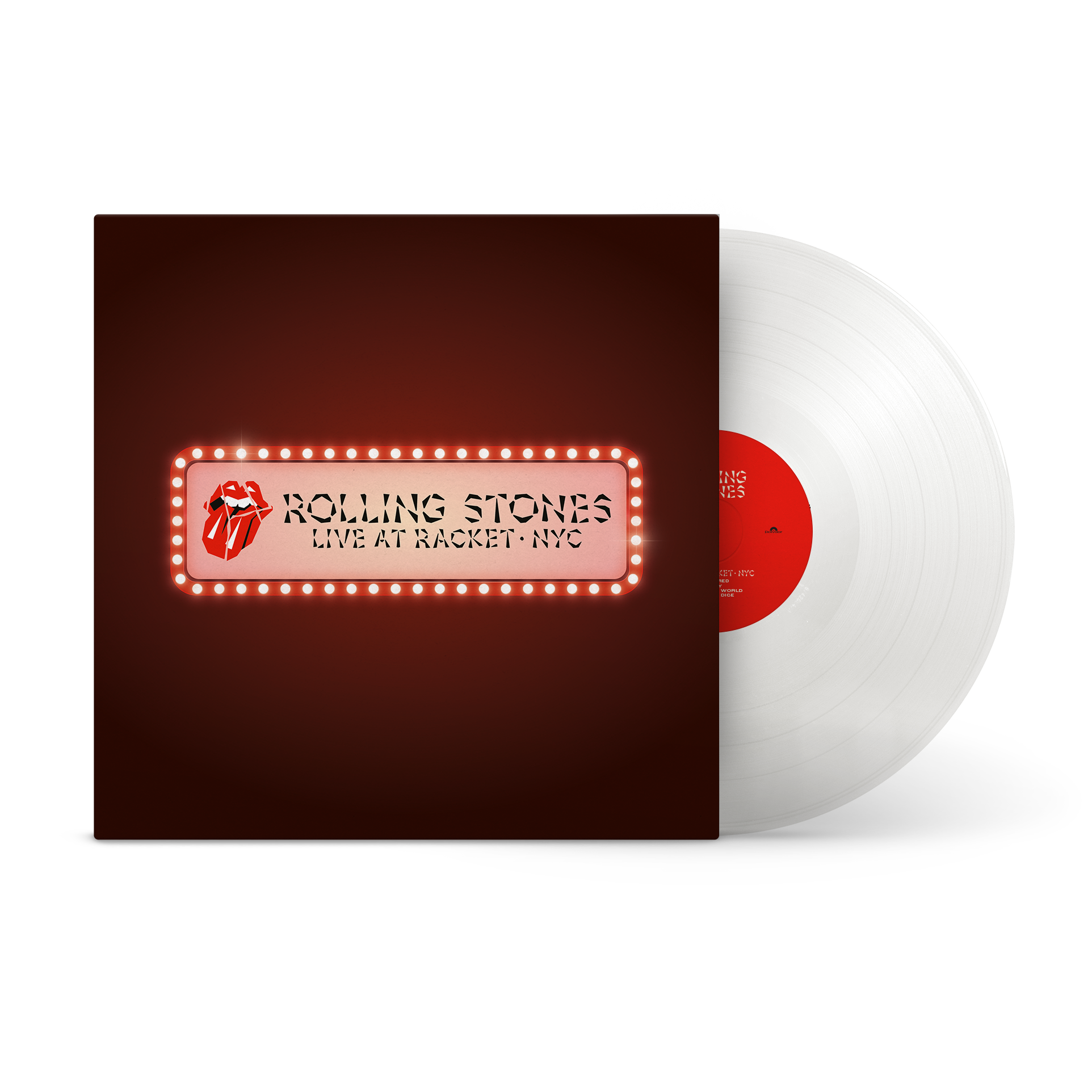 The Rolling Stones - Live at Racket, NYC: Limited White Vinyl LP [RSD24 ...