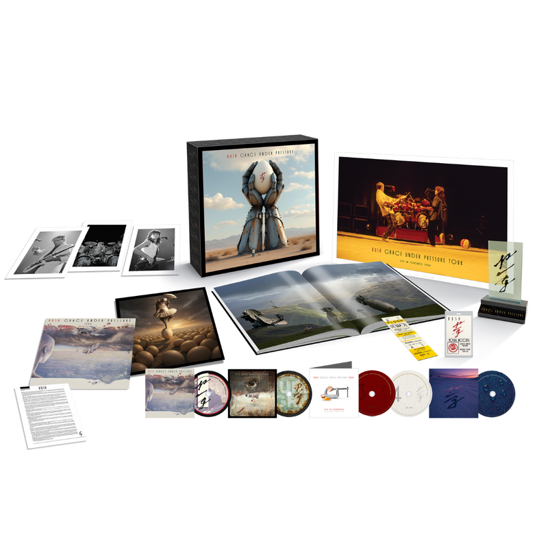 Rush - Grace Under Pressure Super Deluxe 4CD + Blu-ray Box Set - The ...