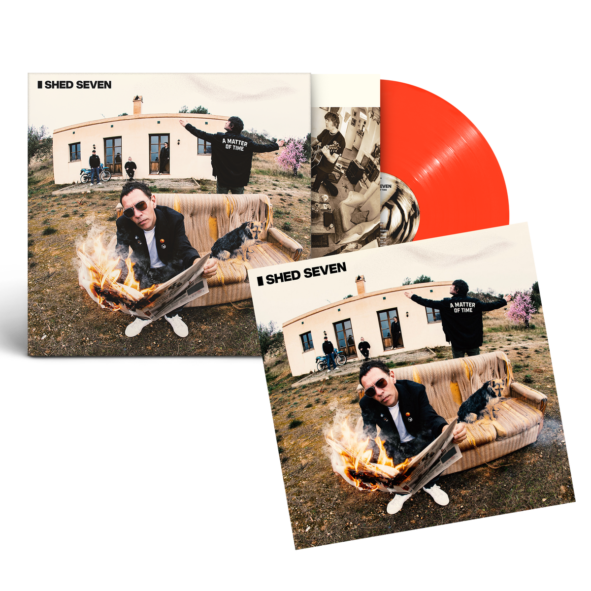 A Matter Of Time: Limited Orange Vinyl & Signed Print - The Sound of Vinyl
