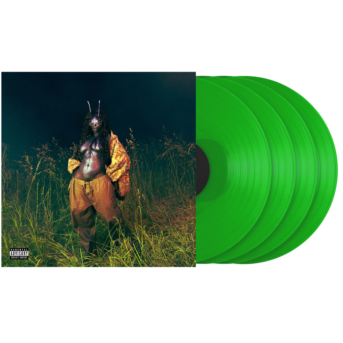 SZA - SOS Deluxe - Lana: Green Vinyl 4LP - The Sound of Vinyl