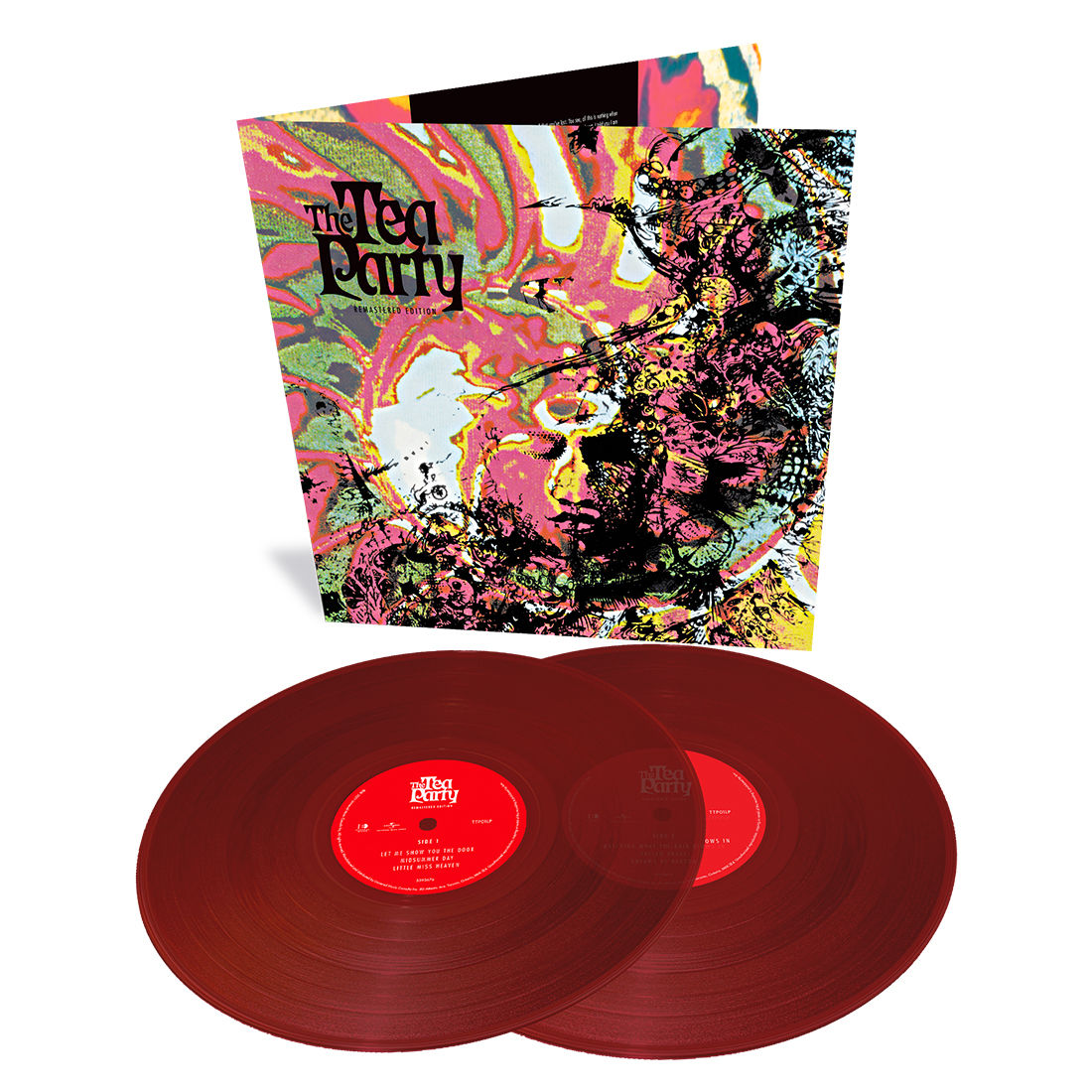 The Tea Party - The Tea Party: Deluxe Red Splatter Vinyl 2LP - Sound of ...