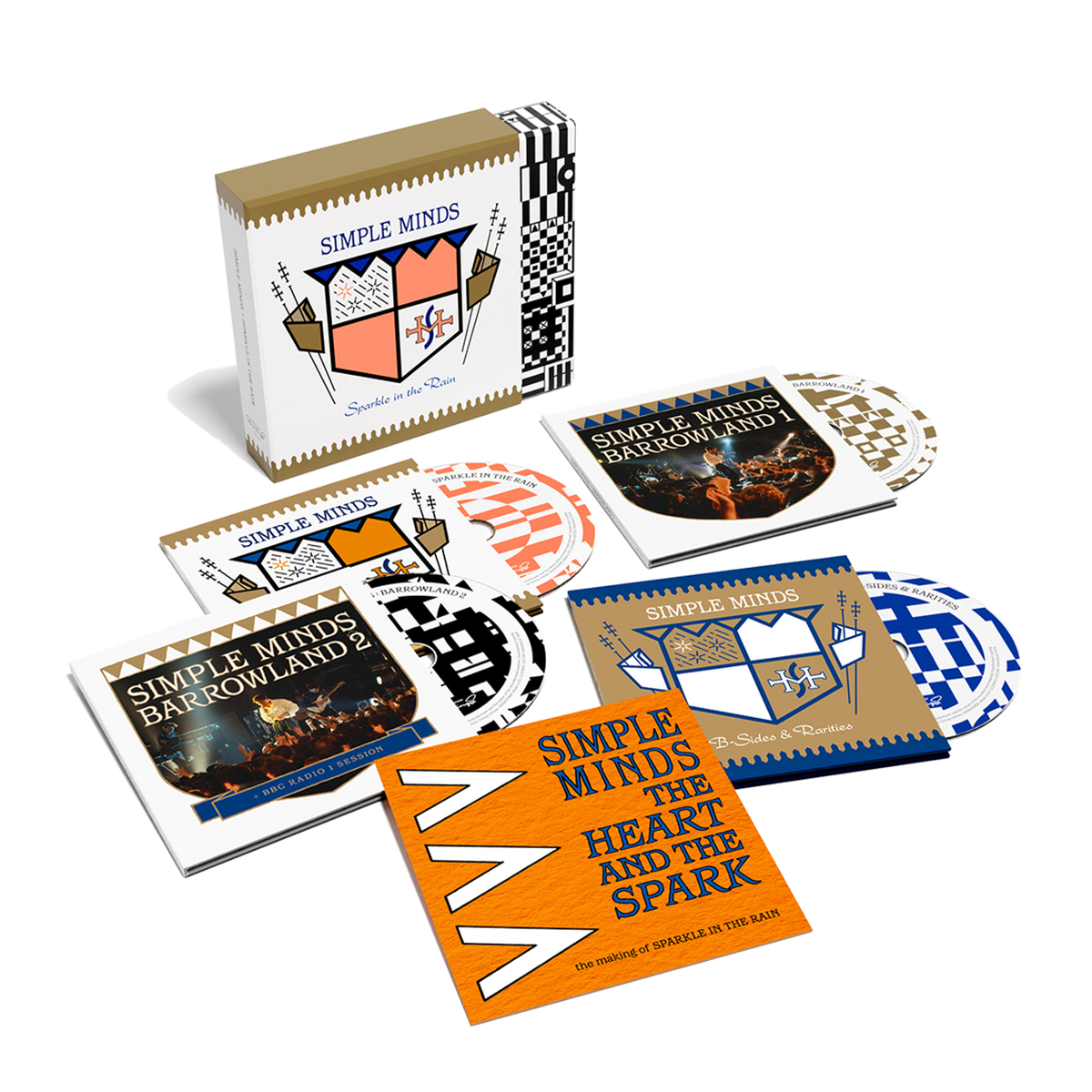 Simple Minds - Sparkle In The Rain (40th Anniversary): 4CD Box Set ...