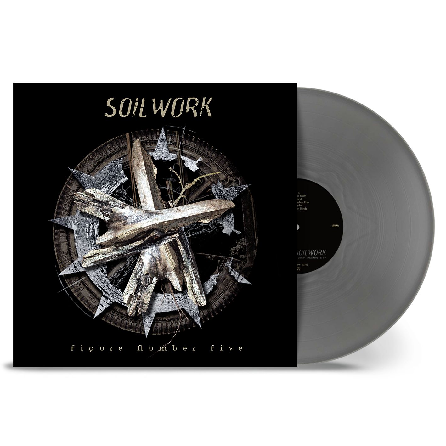 Soilwork - Figure Number Five: Limited Silver Colour Vinyl LP - The ...