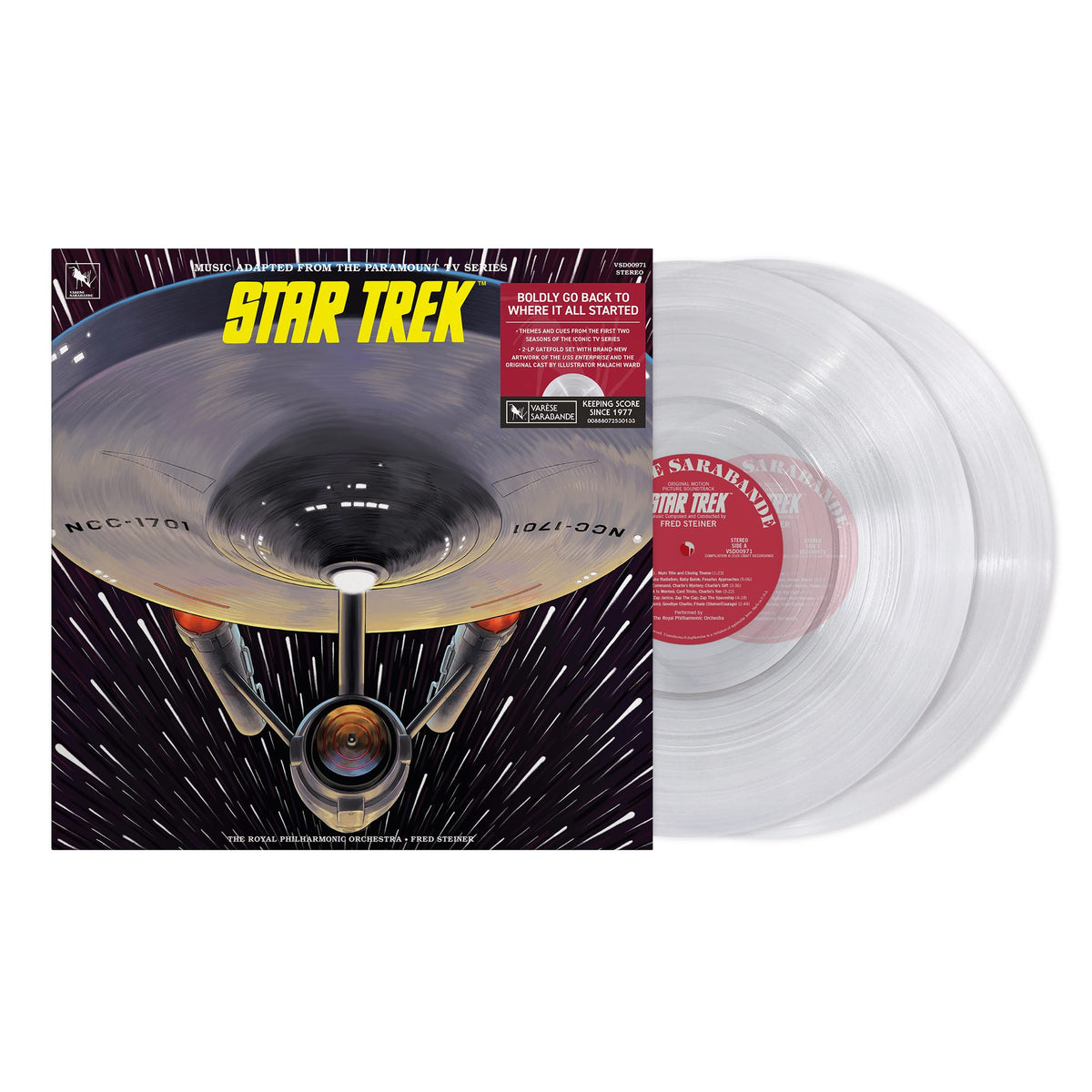 Fred Steiner & Royal Philharmonic Orchestra - Star Trek - Music Adapted ...